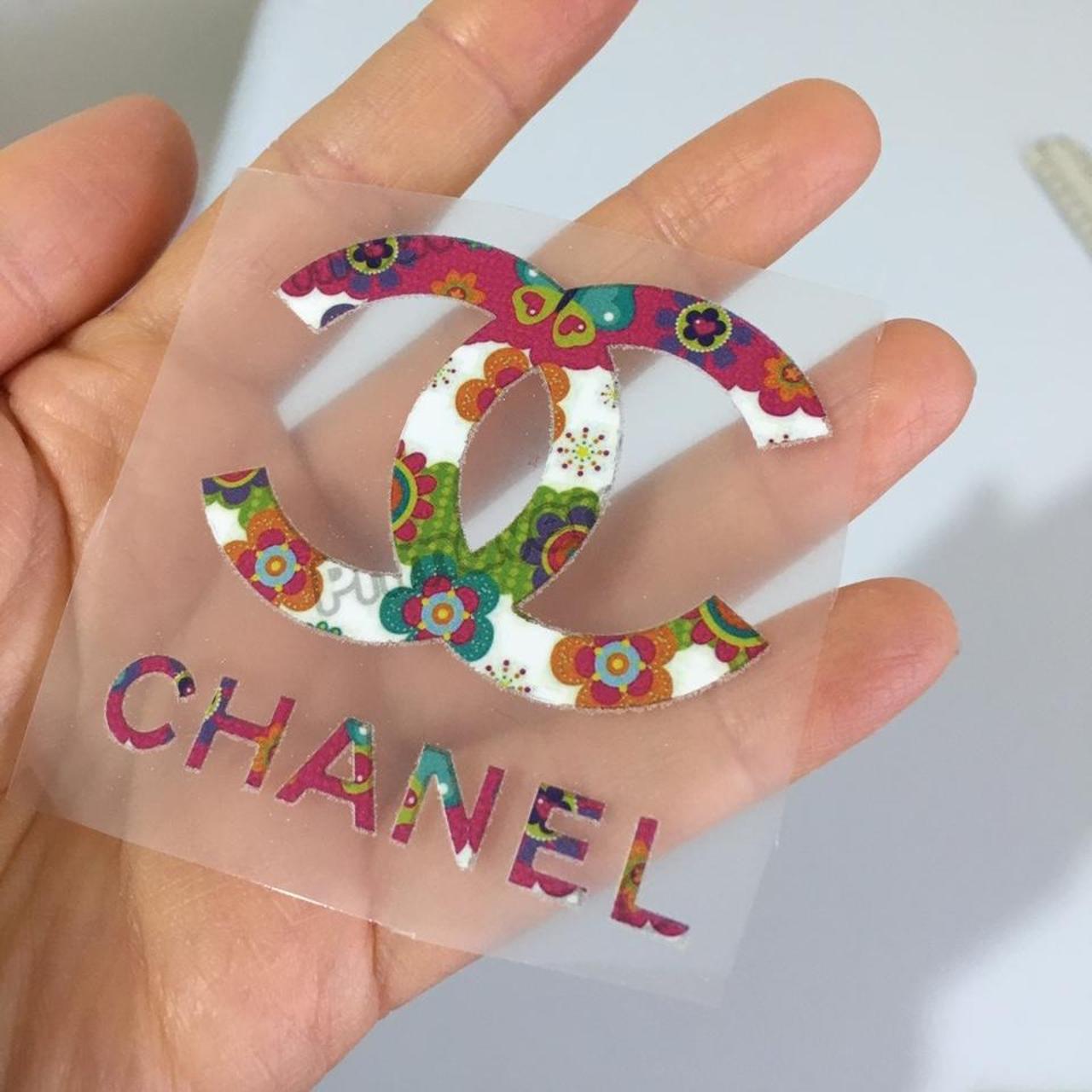 Super Cute & Trashy Floral Chanel Iron On Transfer... - Depop