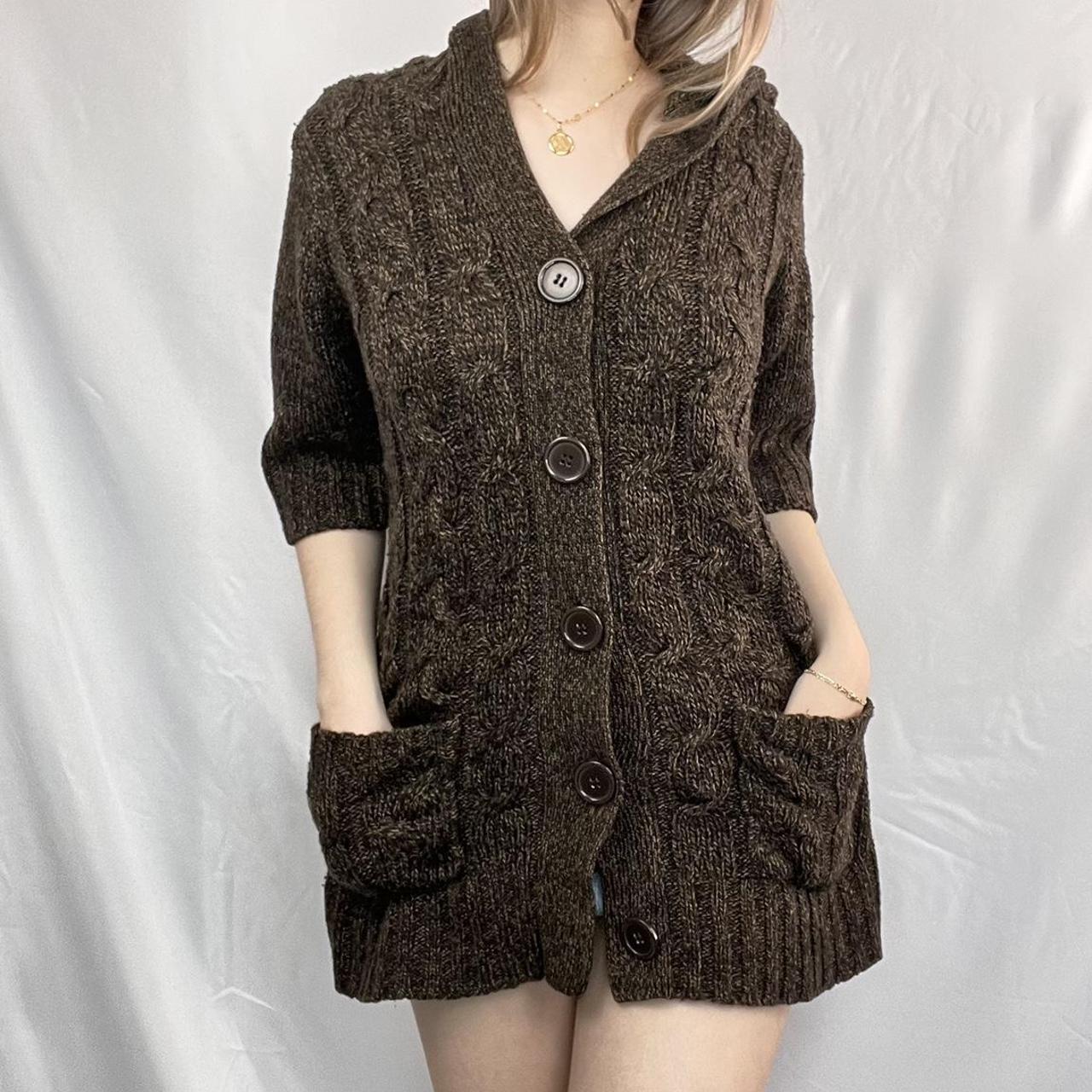 Women's Brown Cardigan | Depop