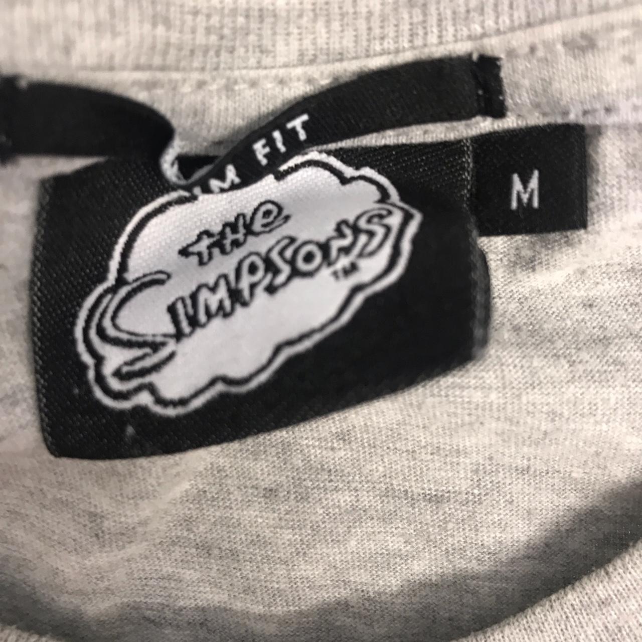 Vintage Grey Bart Simpson Tshirt Size on label:... - Depop