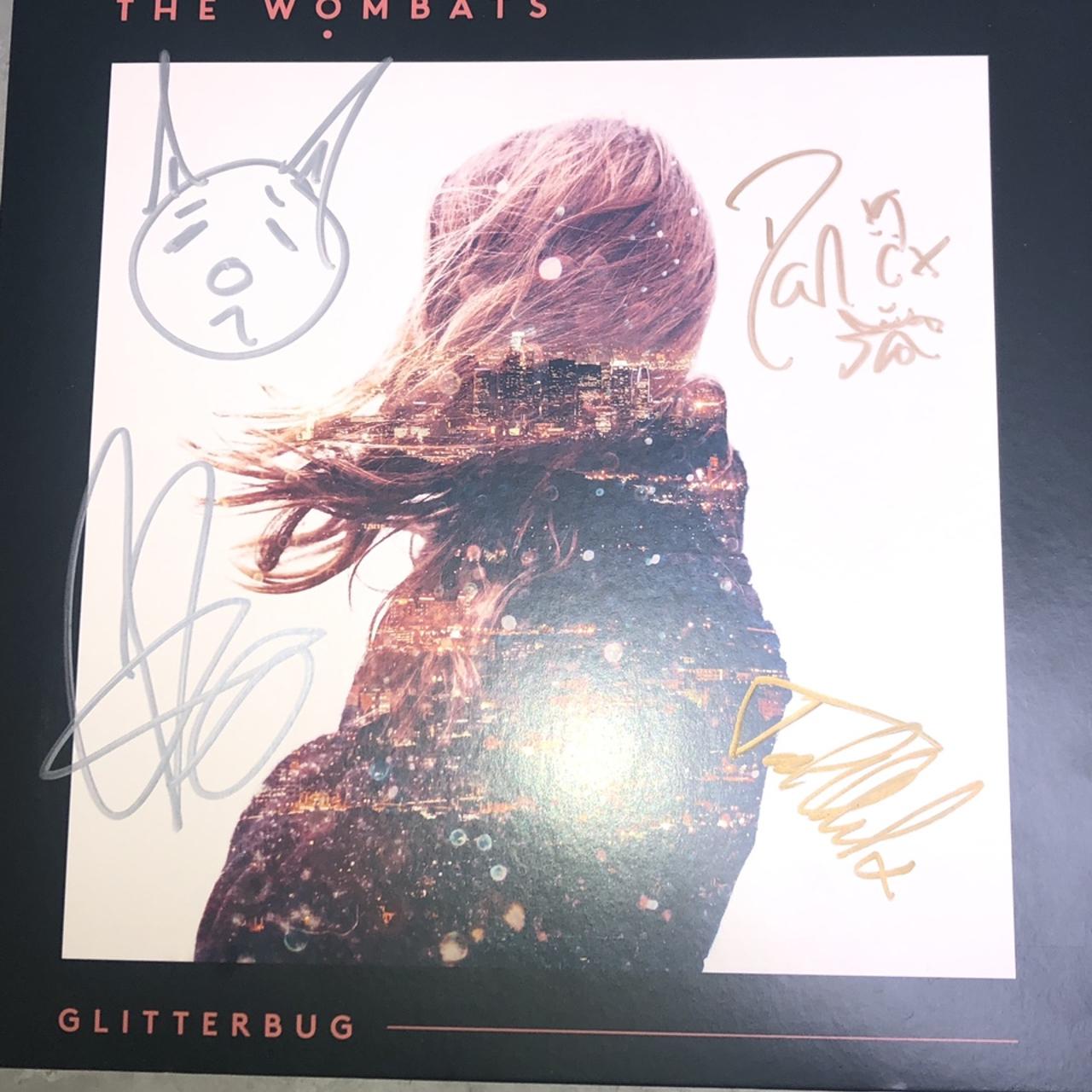 EXTREMELY RARE!!! The Wombats signed Glitterbug... - Depop