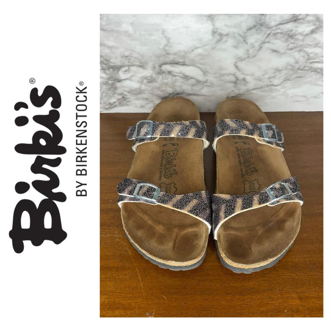 Birkenstock Birkis Two Strap Sandals Size 38... - Depop