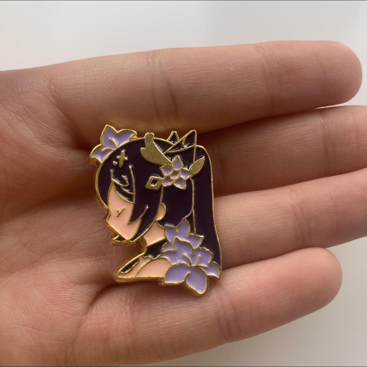 Genshin Impact mini keqing pin - perfect for any... - Depop