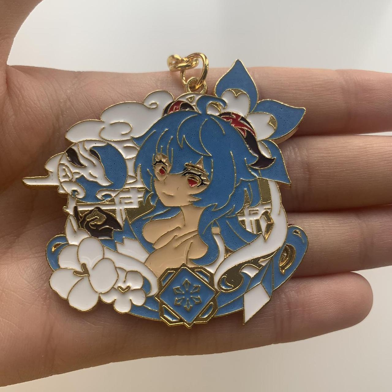 Genshin Impact ganyu keychain - some... - Depop