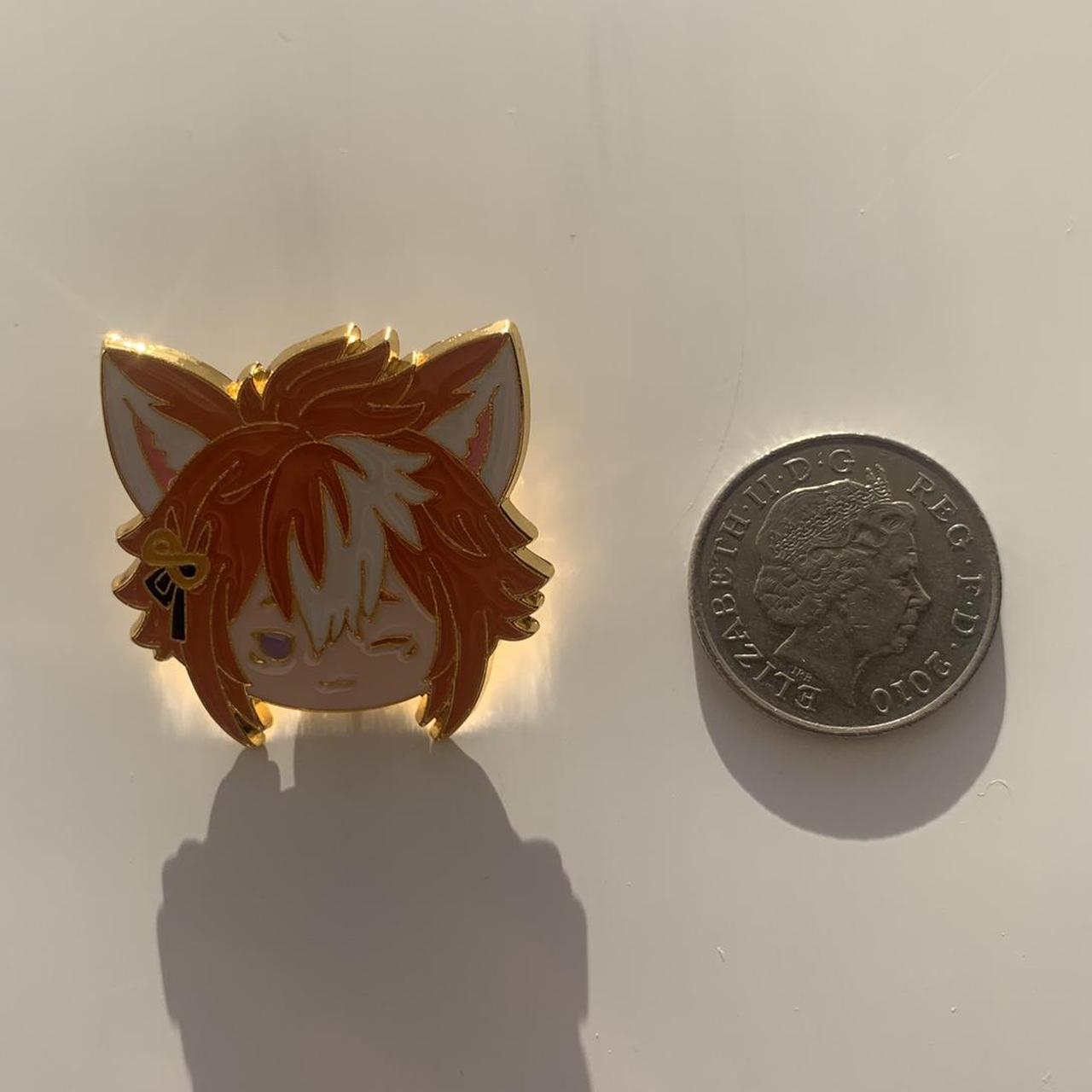 Genshin Impact mini gorou pin - perfect for any... - Depop