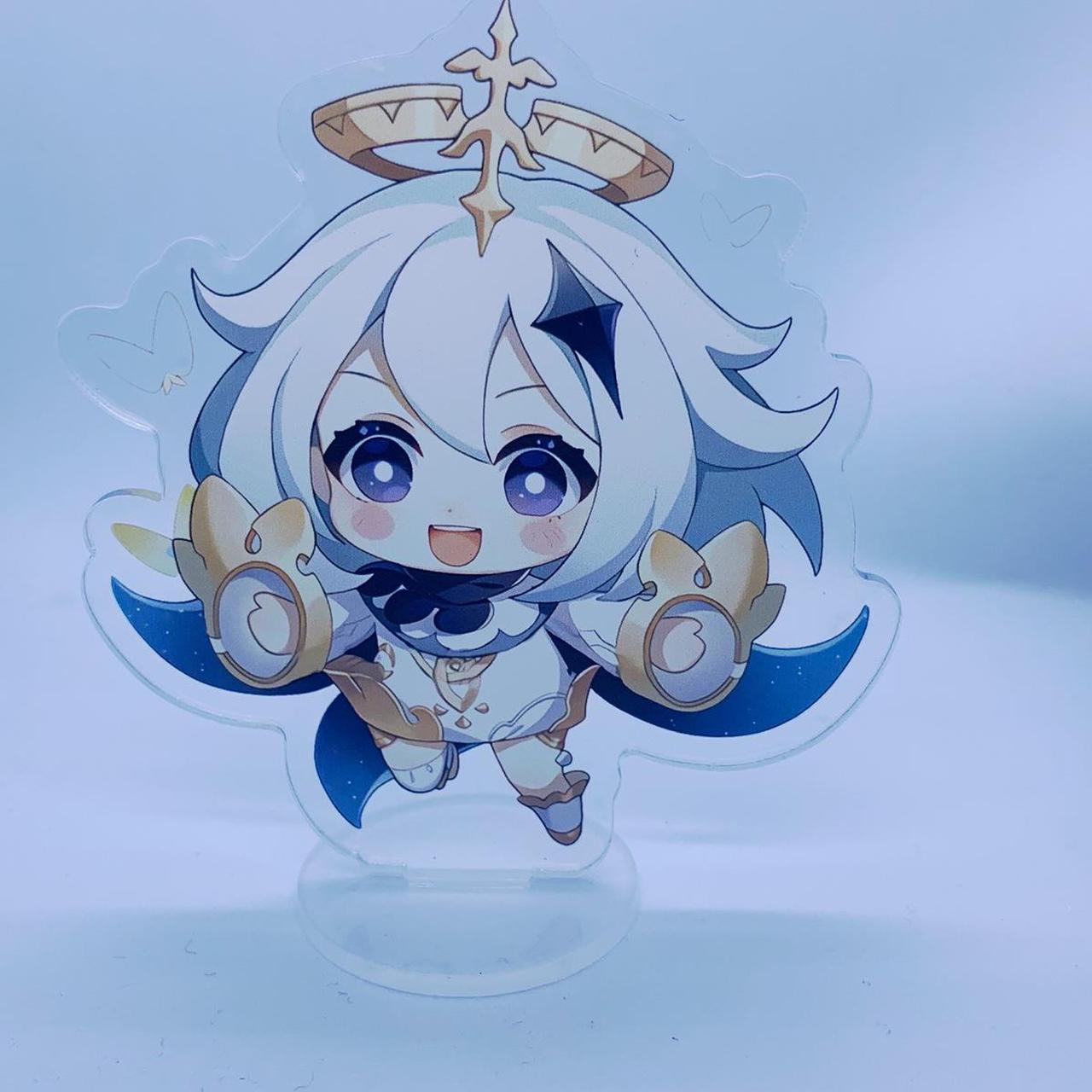 Genshin Impact paimon acrylic stand - perfect for... - Depop
