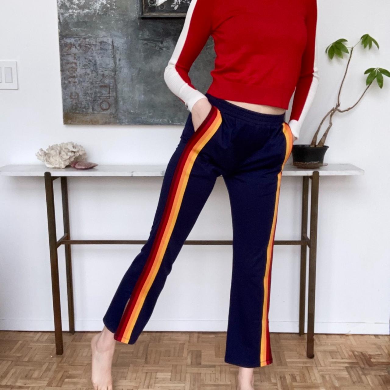 Camp Collection Rainbow Striped Pants So stylish... | Depop