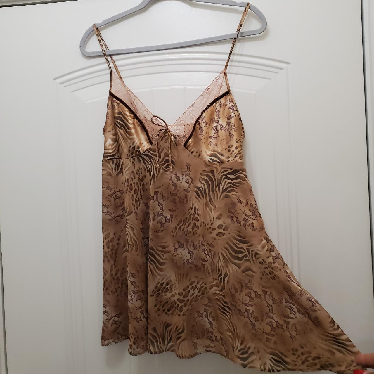 Women's Pink and Gold Robe | Depop