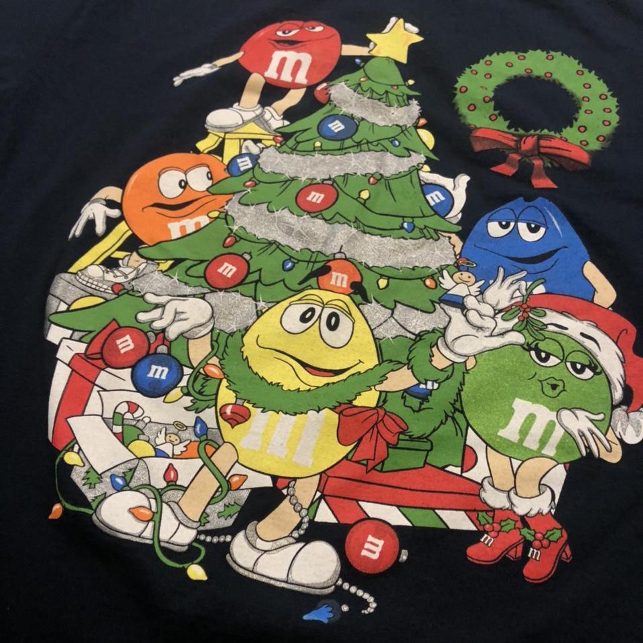 Early 2000’s M&Ms Chocolate Candy Brand Christmas... - Depop