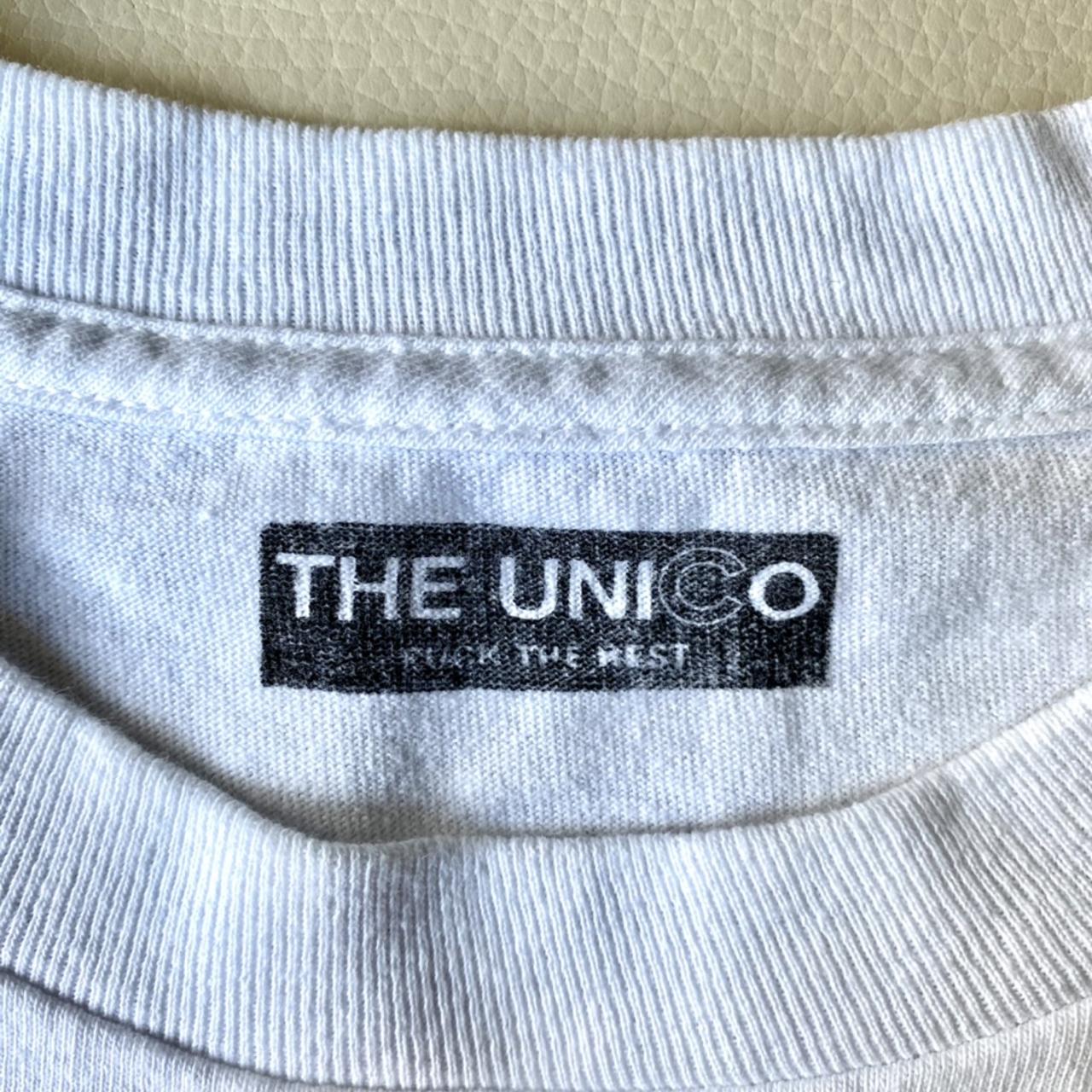 The Unico tee shirt in white. Never worn and size ... - Depop