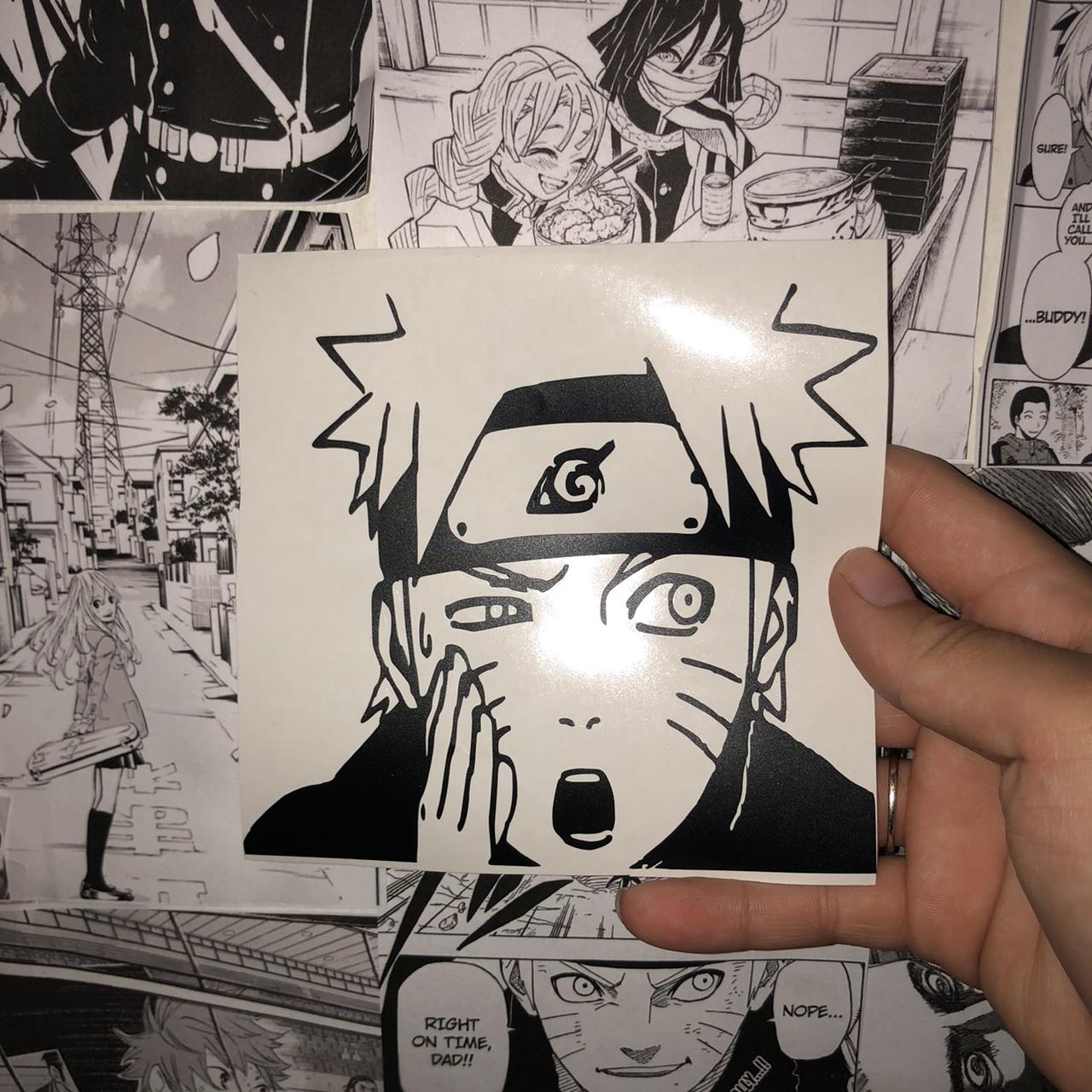 Naruto car decal 🍥once purchased no return 🍥car... - Depop