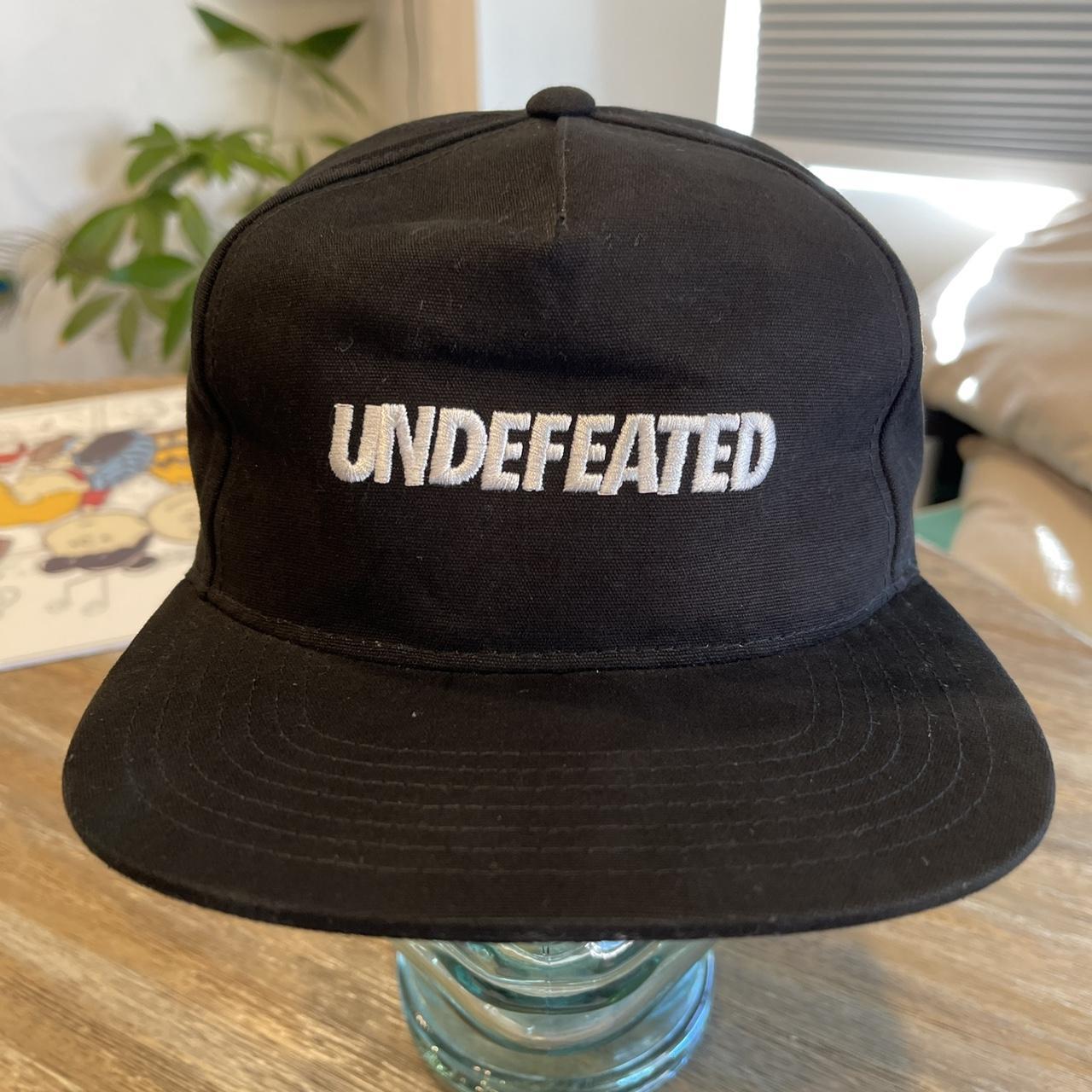 Undefeated UNDFTD Headwear Black White Snapback Cap... - Depop