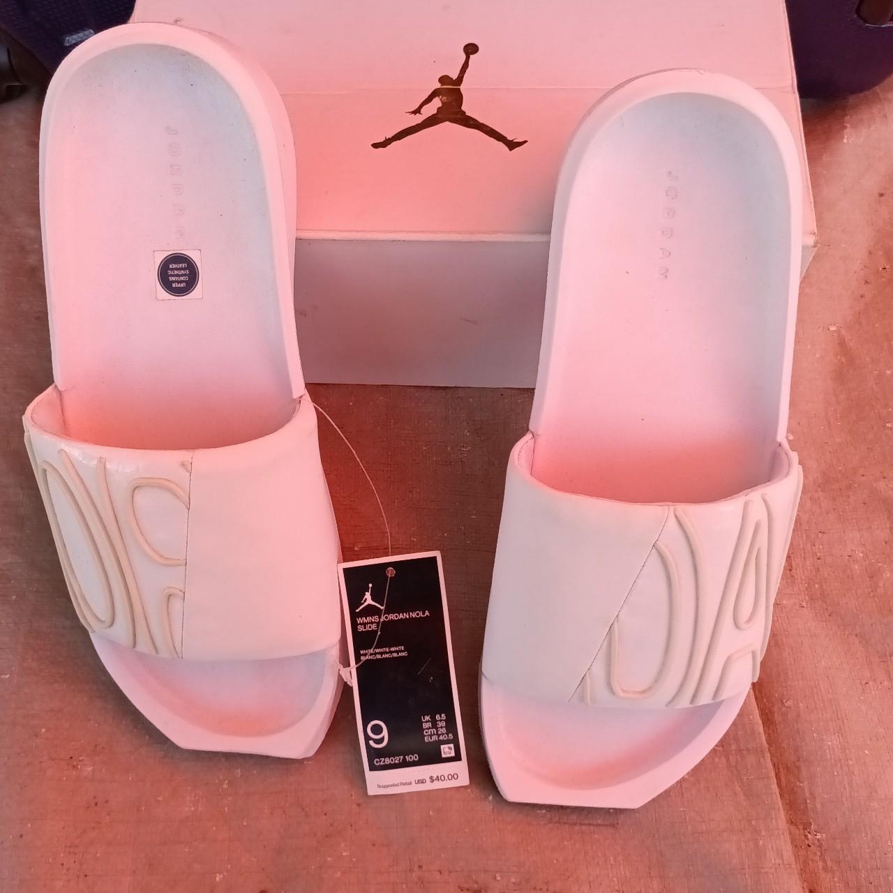 New JORDAN Nola Slide Sandal Light Pink Women's... - Depop