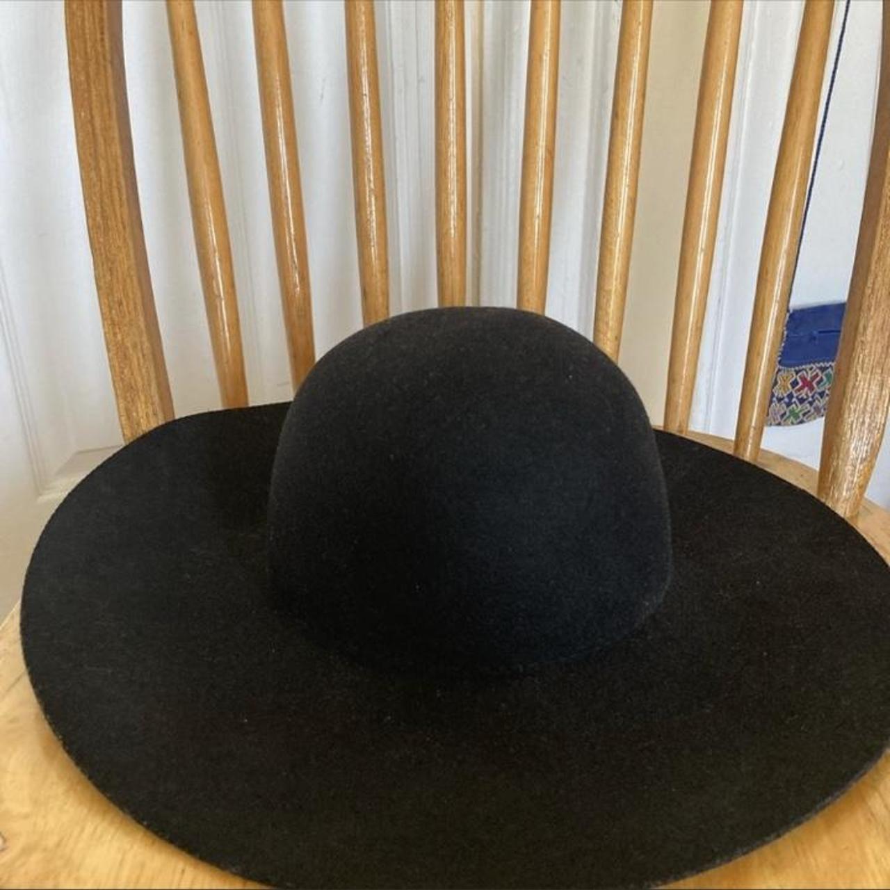 J. Crew 100% wool fedora in black Super cute... - Depop