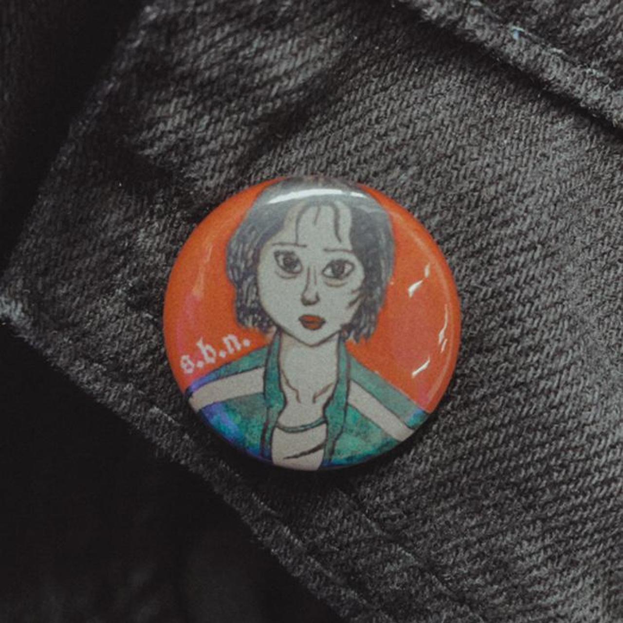 🧡 Squid Game button badge 🧡 Kang Sae-byeok art 💫 by... - Depop