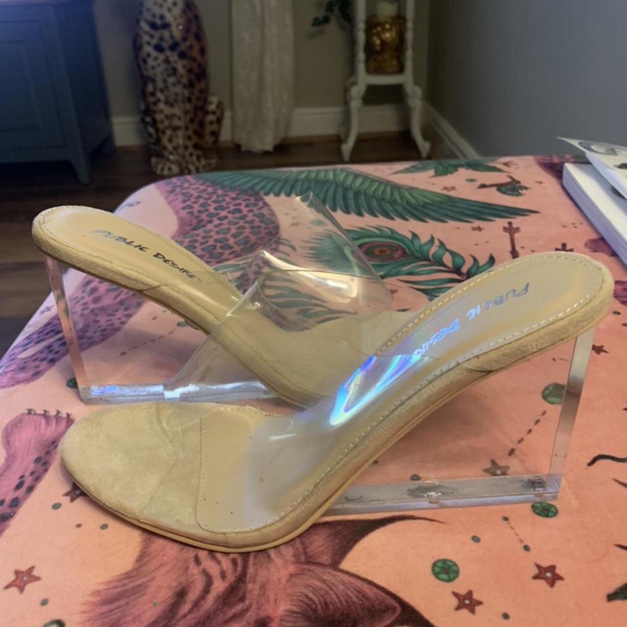 Transparent shoes / wedges. See through shoes. See... - Depop