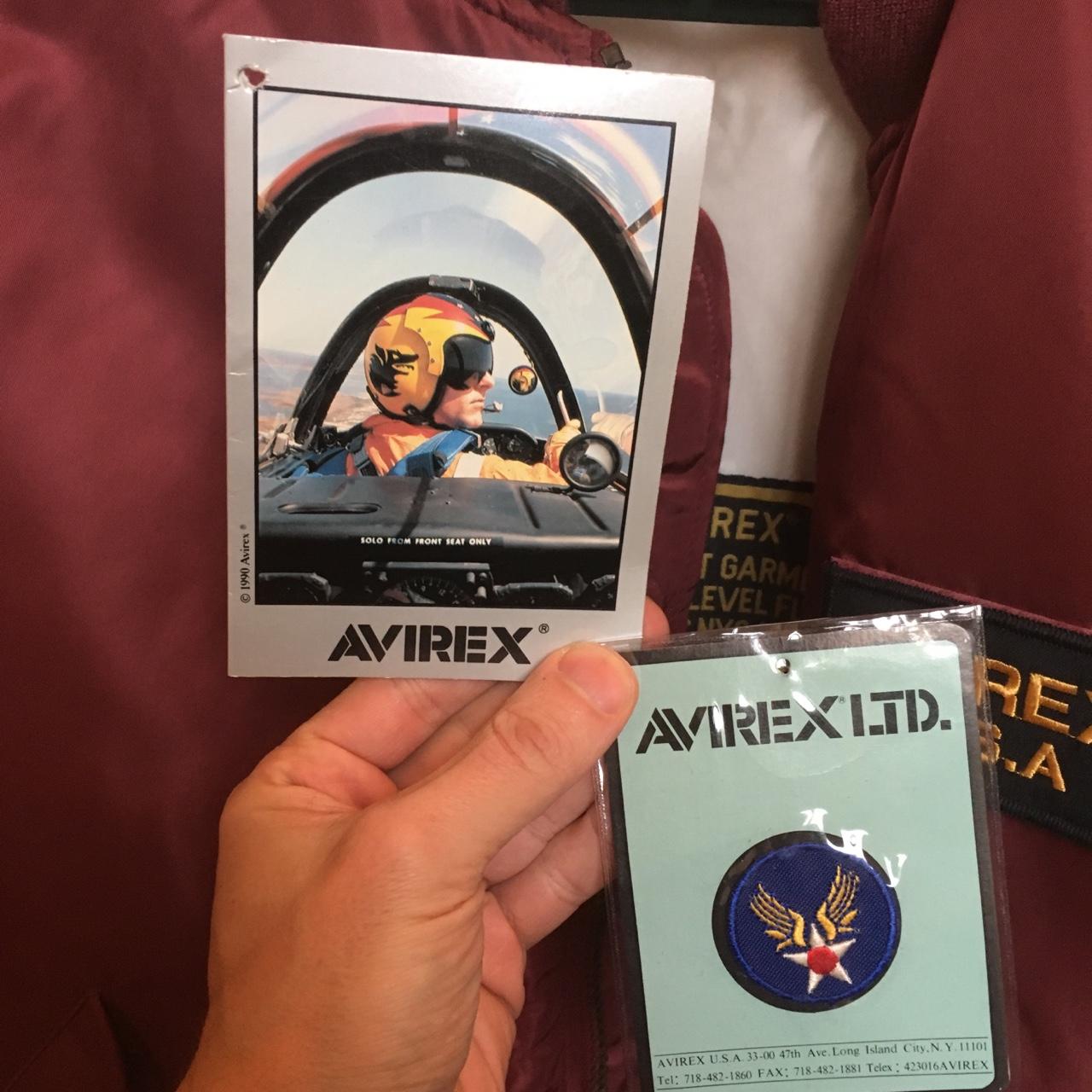 bomber AVIREX originale anni 90, nuovo mai indossato - Depop
