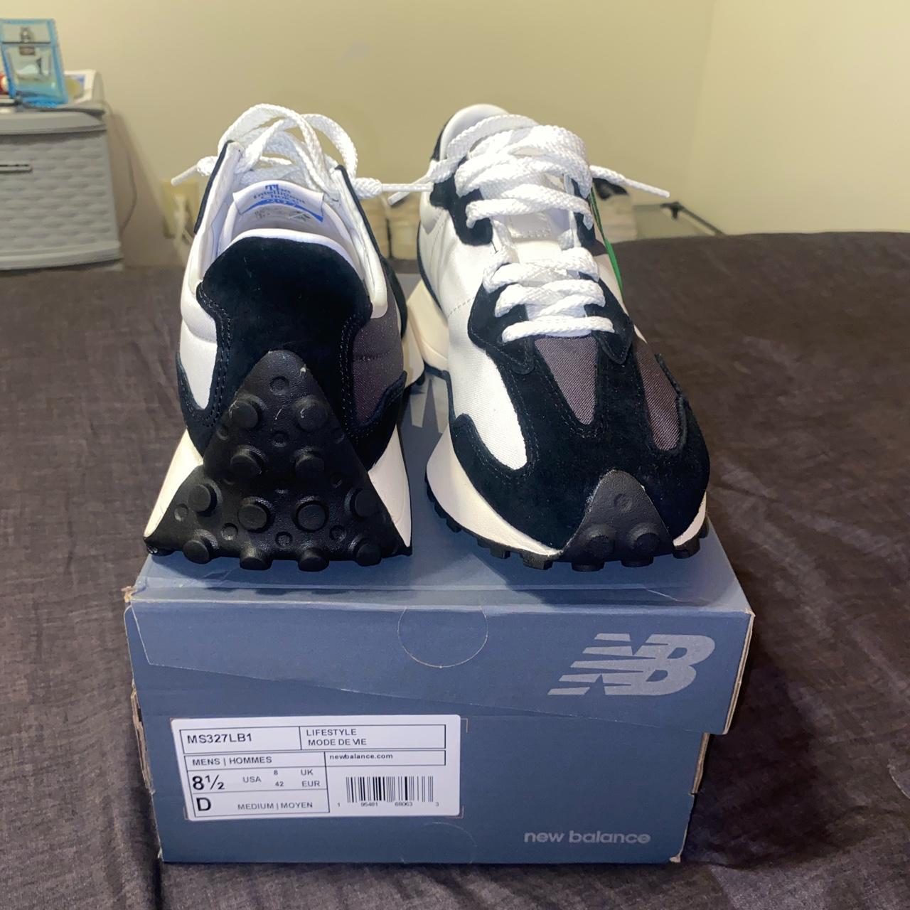 New Balance 327 “Lab Black White” Brand new and... - Depop