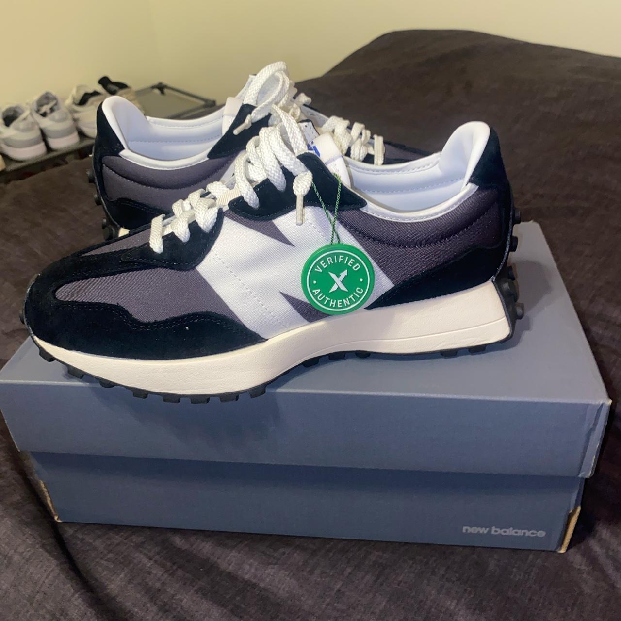 New Balance 327 “Lab Black White” Brand new and... - Depop