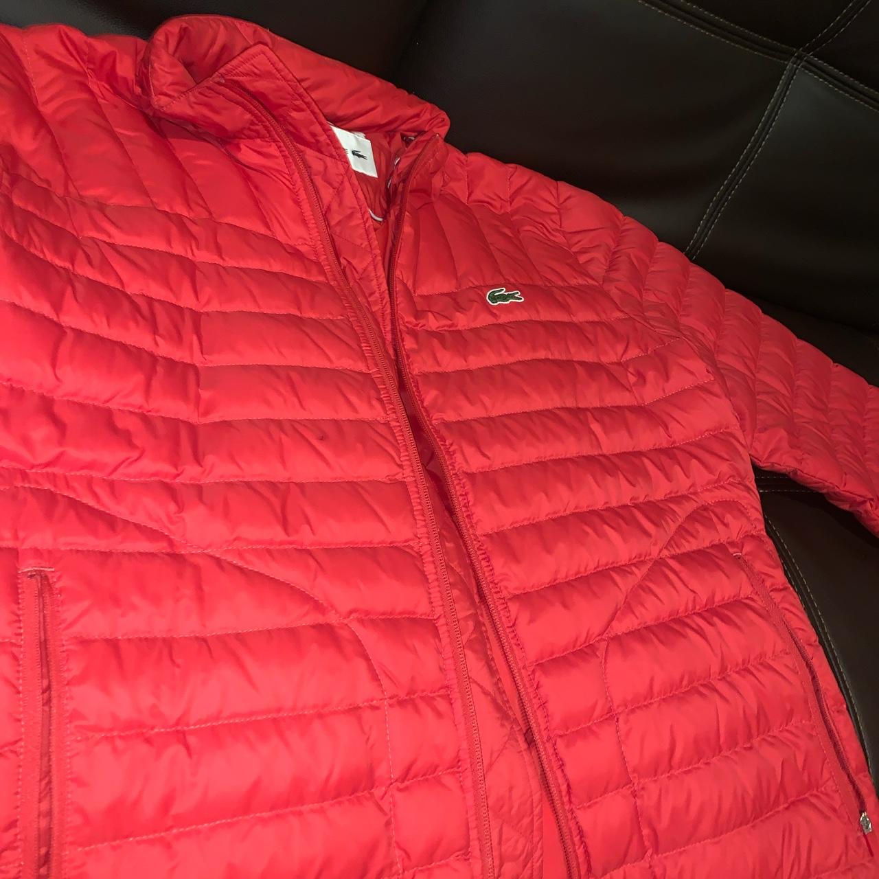 Lacoste Red Jacket #Lacoste #Jacket #Red #outerwear... - Depop