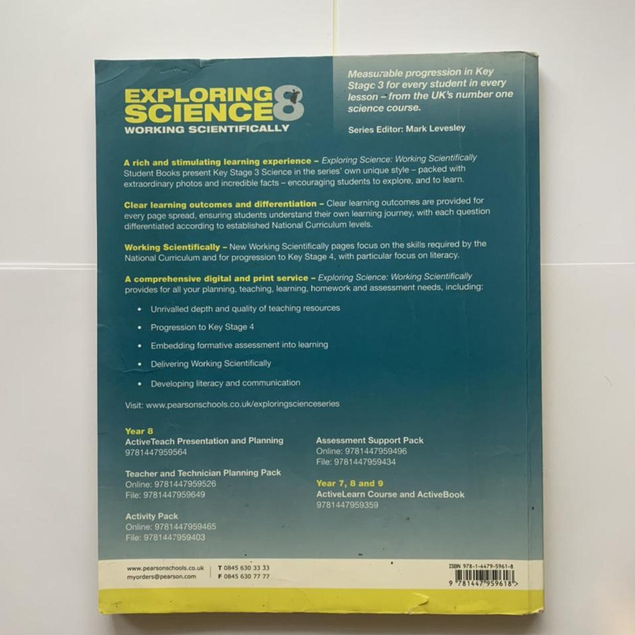 Exploring Science 8 Textbook to use for year 8... - Depop