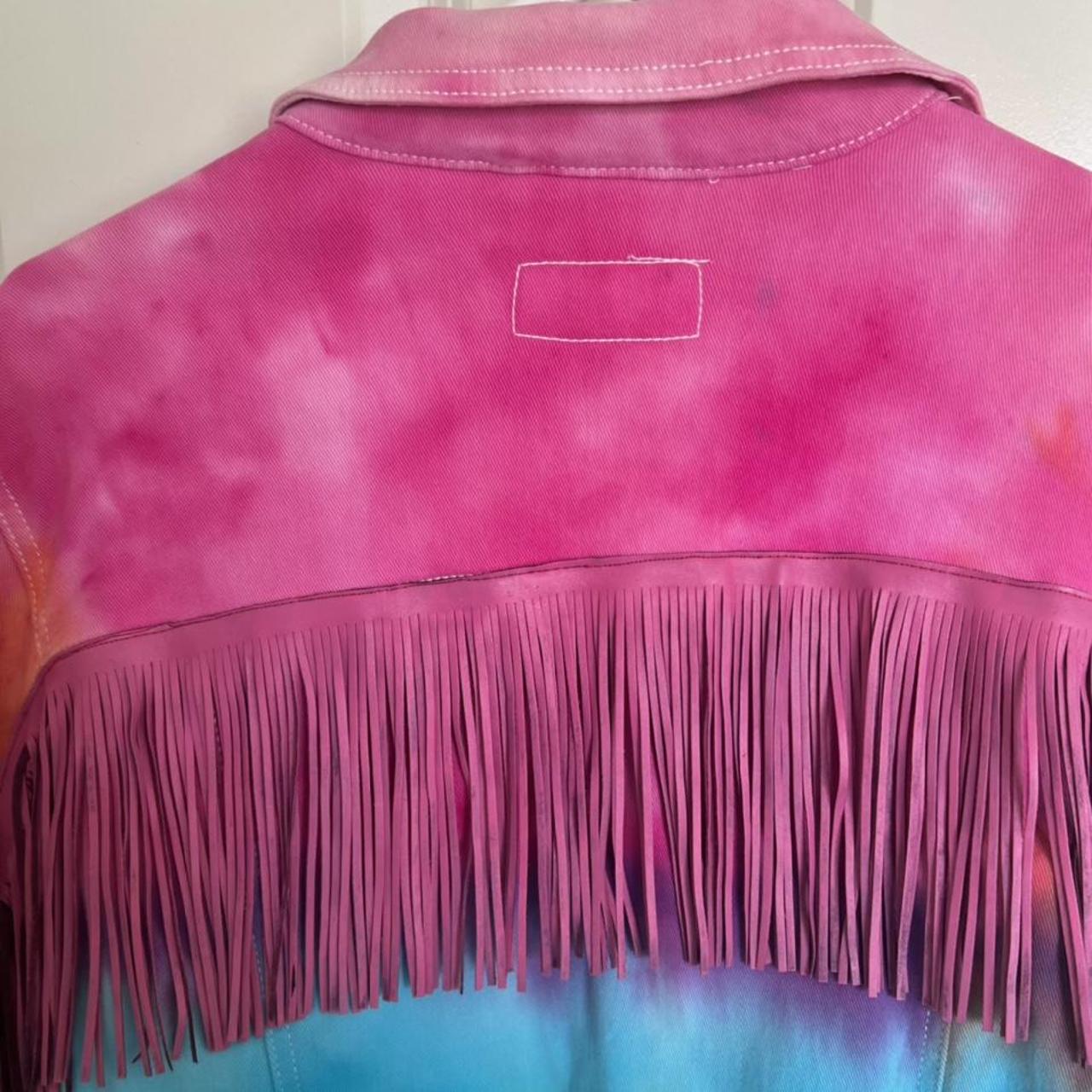 Taylor Swift Rainbow Fringe Lover Jacket This... - Depop