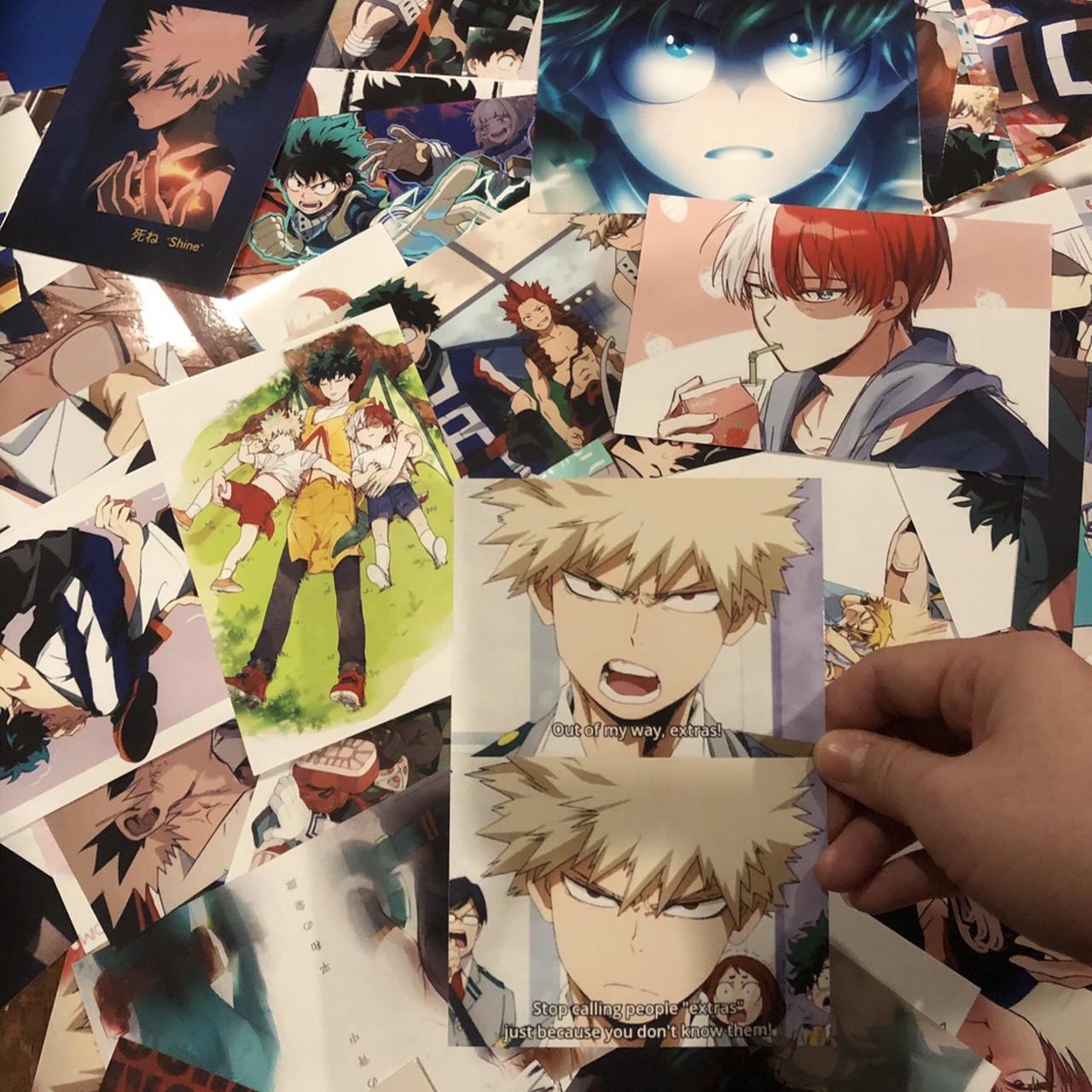 Wall photo decoration kit my hero academia, mha, 4x6... - Depop