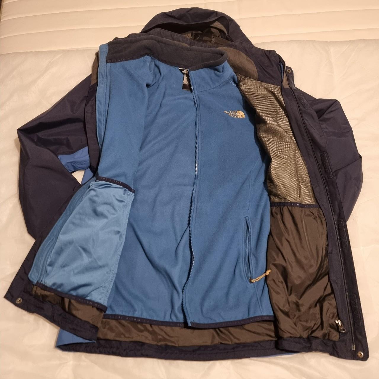 The North Face Hyvent 3in1 jacket. Waterproof outer... - Depop