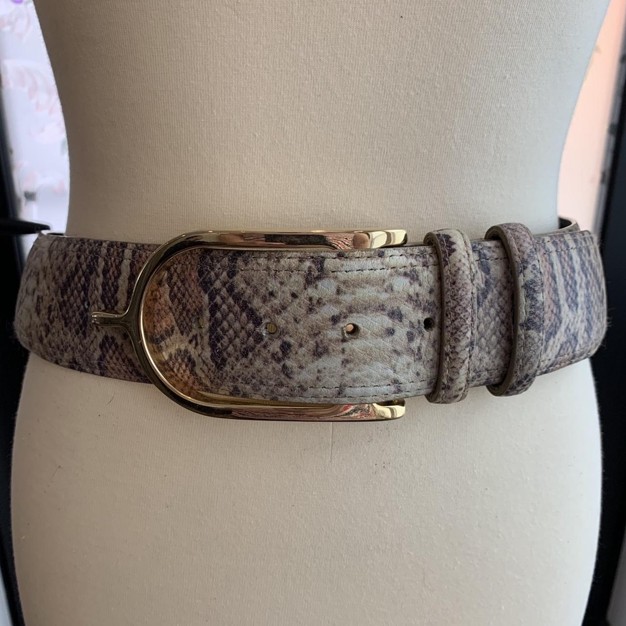 Spur Belt by Sandy Duftler is designed to flatter... - Depop