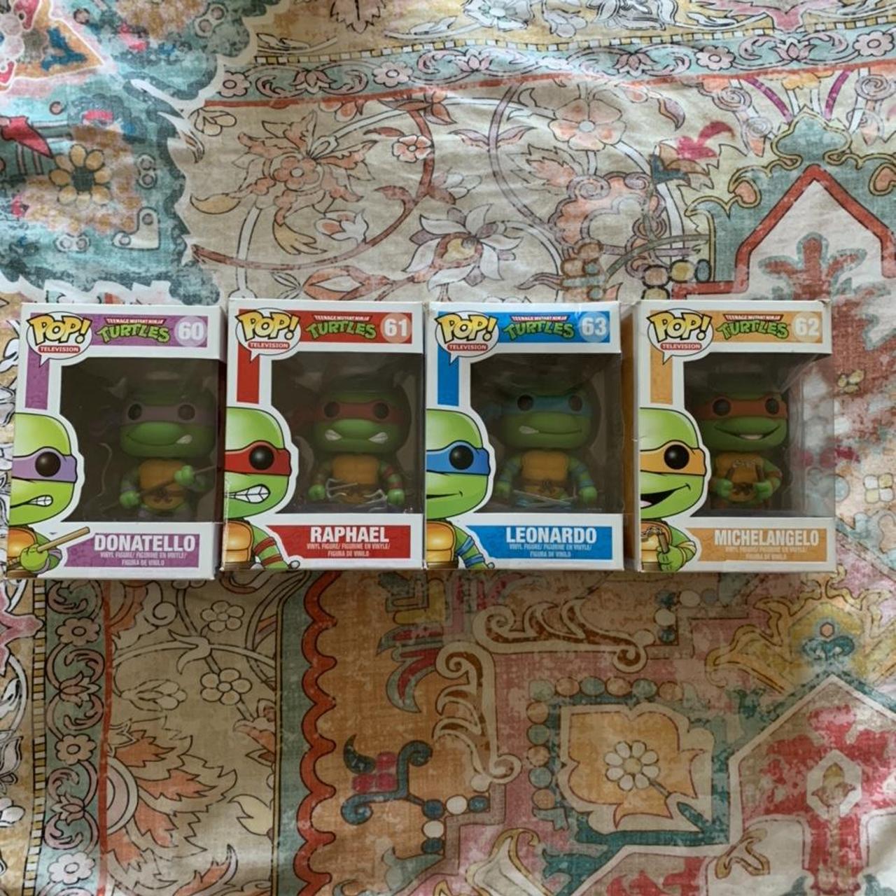 TMNT Funko pop full set vaulted Inbox for more photos - Depop