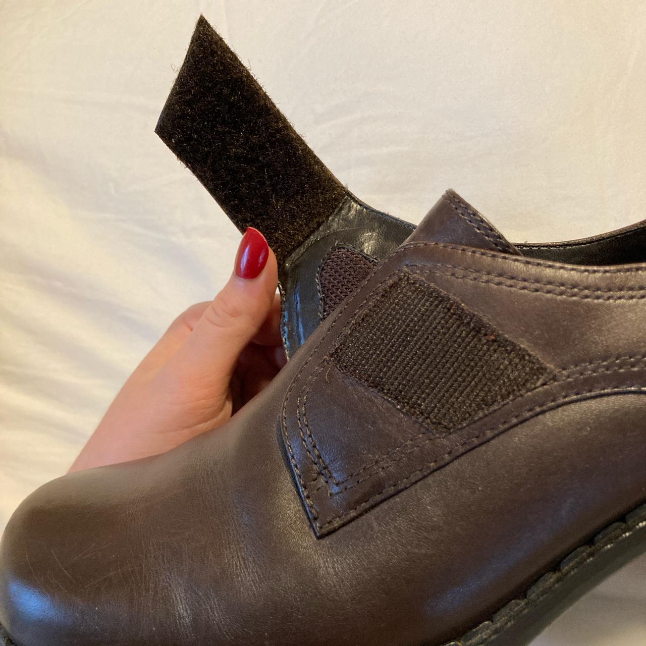 *Croft & Barrow* 70s style brown Mary Jane... - Depop