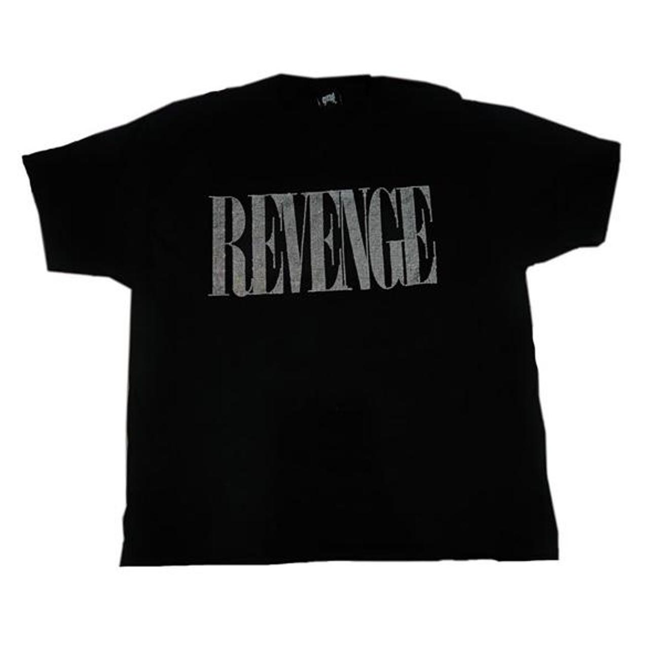 Revenge "Nirvana" Rhinestone Tee Worn once In... - Depop