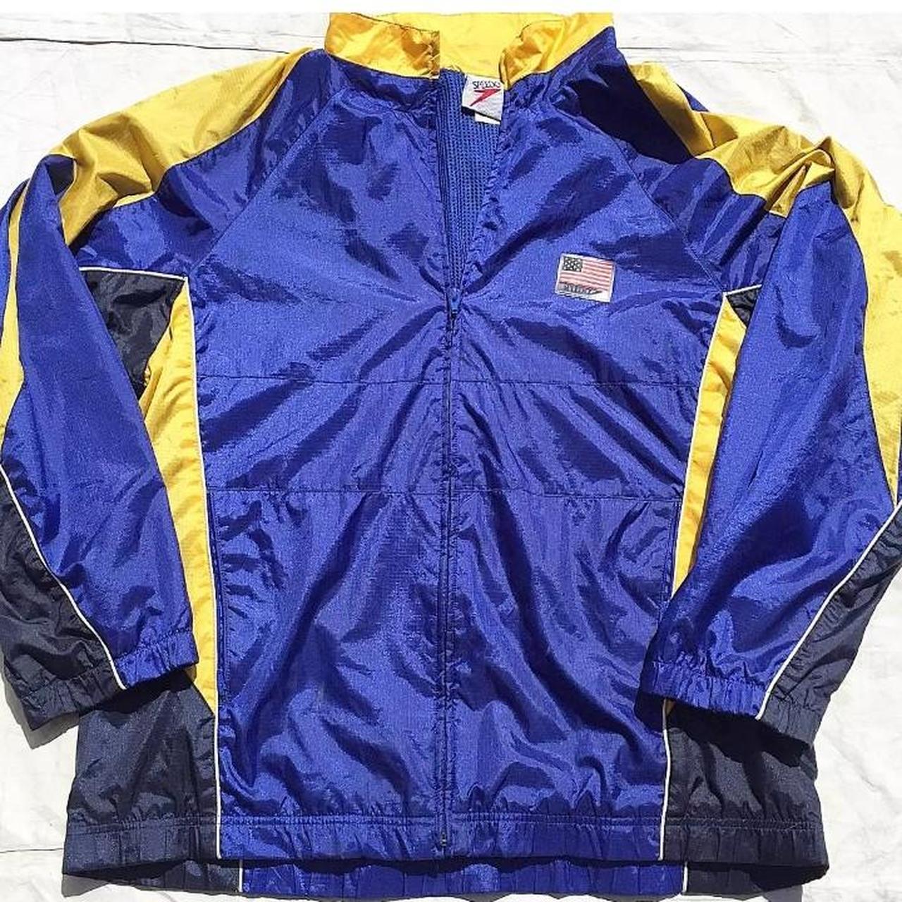 Vintage Speedo Windbreaker Jacket. Has a bold... - Depop