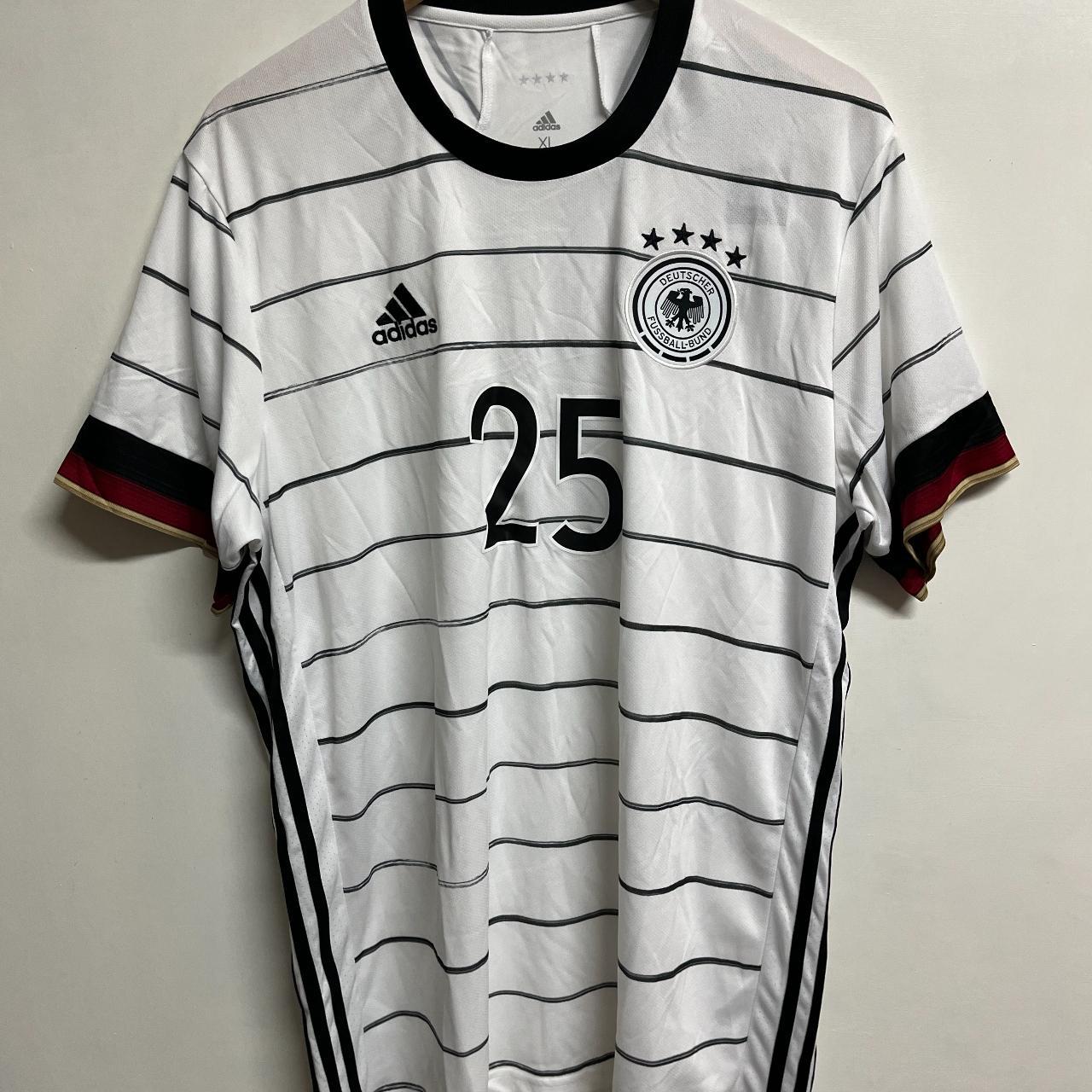 Germany Adidas Men's 2020-21 Home Football... - Depop