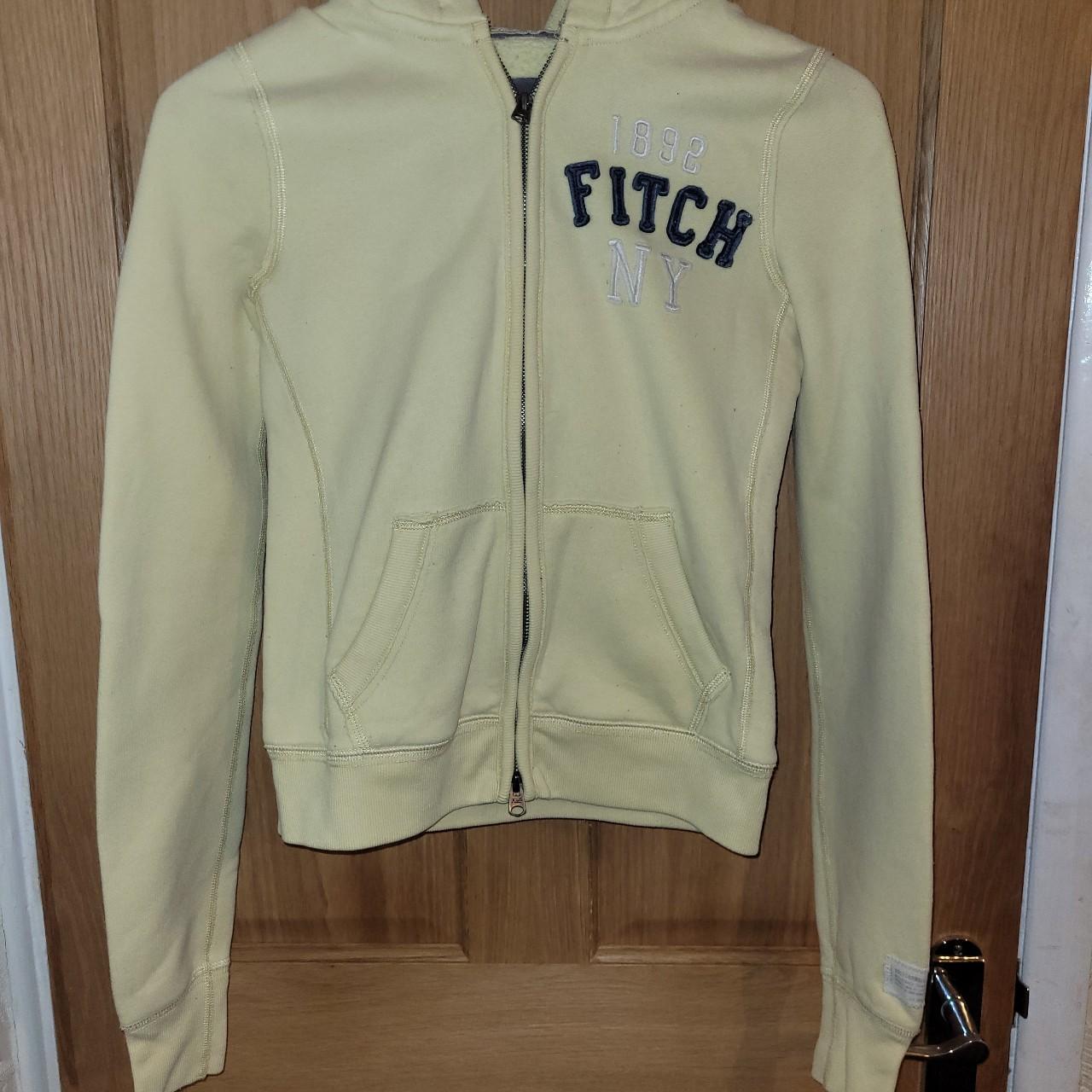 Women's Designer Abercrombie & Fitch hoodie with... - Depop