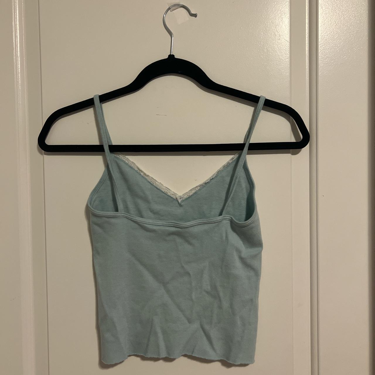 ~super cute brandy melville lace tank top~ ~worn... - Depop
