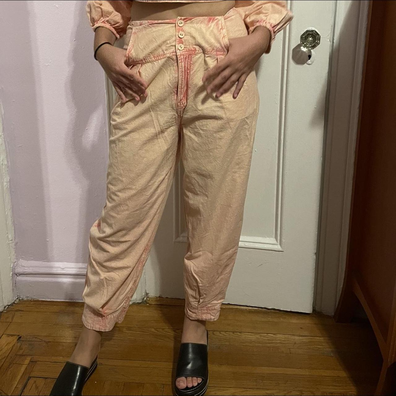 Free People Rose Bud Pant Set The Pants And Shirt Depop