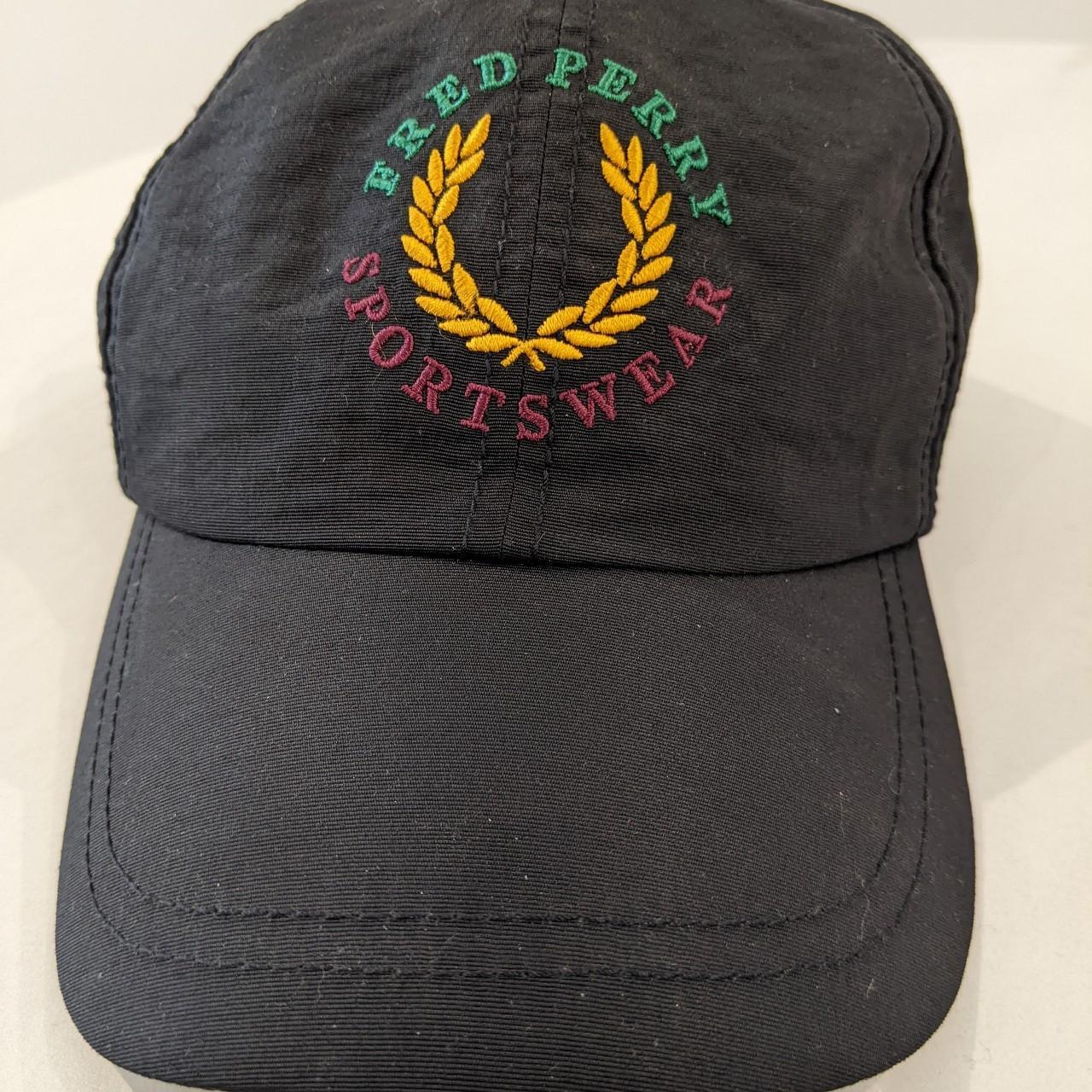 Fred Perry Sportswear baseball cap, black, one size,... - Depop
