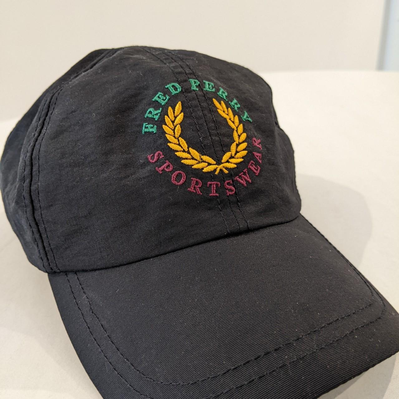 Fred Perry Sportswear baseball cap, black, one size,... - Depop