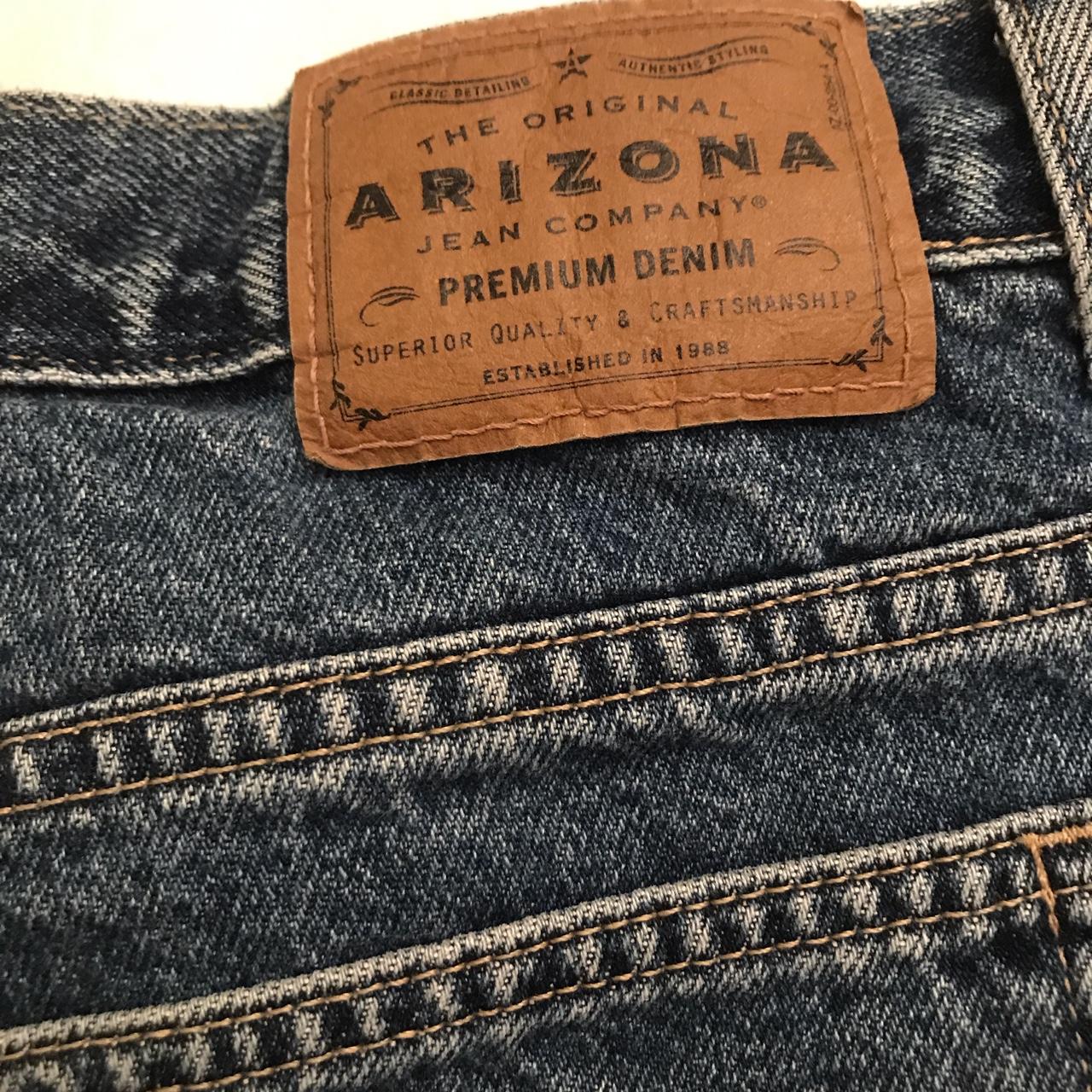Arizona Jean Company Premium Denim Relaxed Fit Denim... - Depop