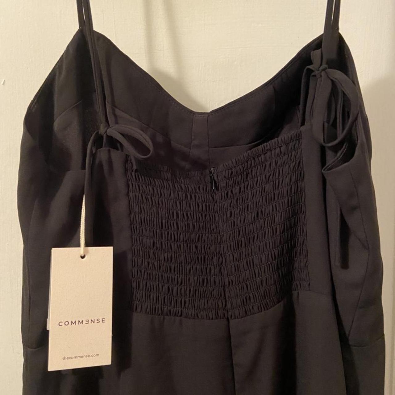 Commense BRAND NEW Black Pattern Formal Dress -... - Depop