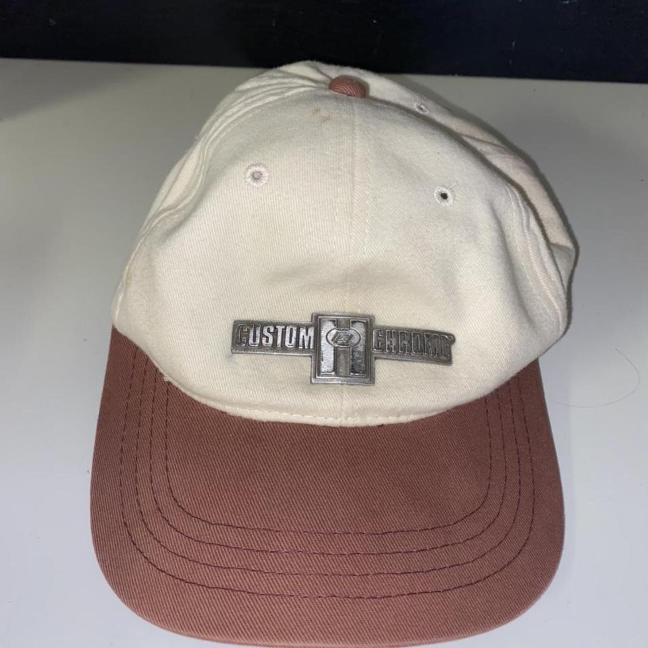 #97 KP Harley Davidson Custom Chrome Hat One Size... - Depop