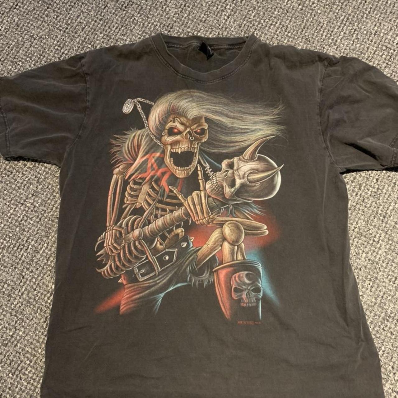 Super sick front and back detailing rock and roll... - Depop