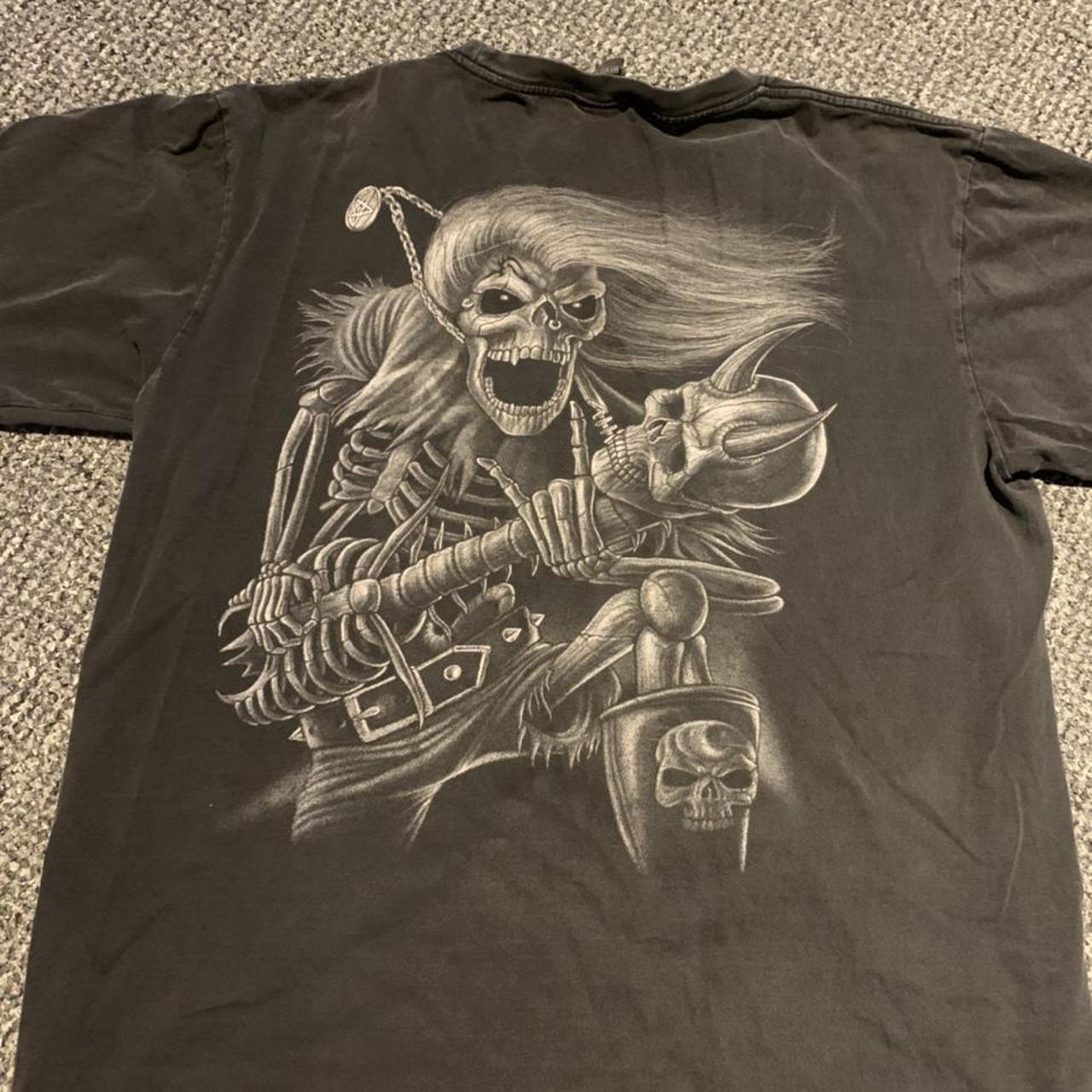 Super sick front and back detailing rock and roll... - Depop