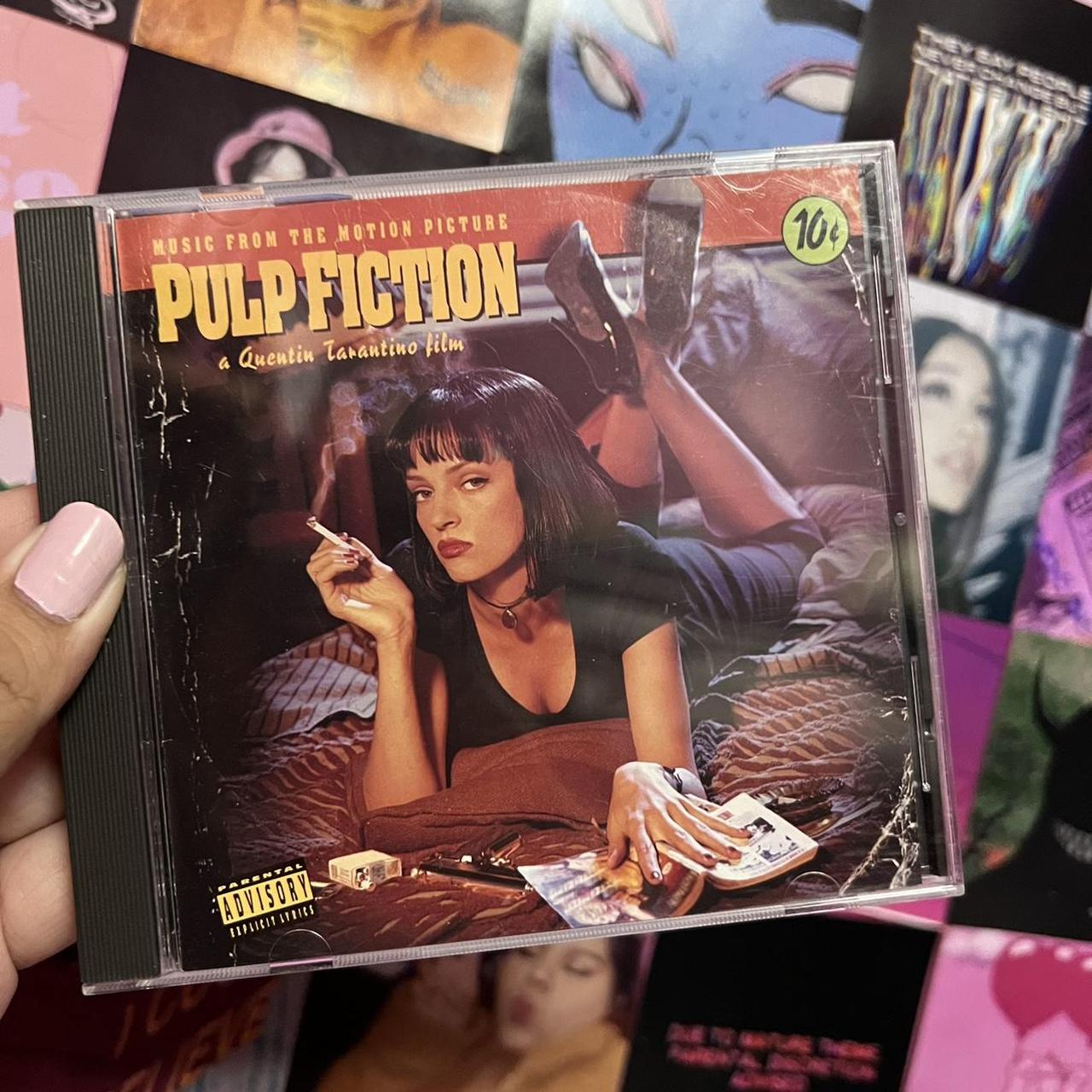 Pulp fiction motion picture soundtrack CD disc has... - Depop