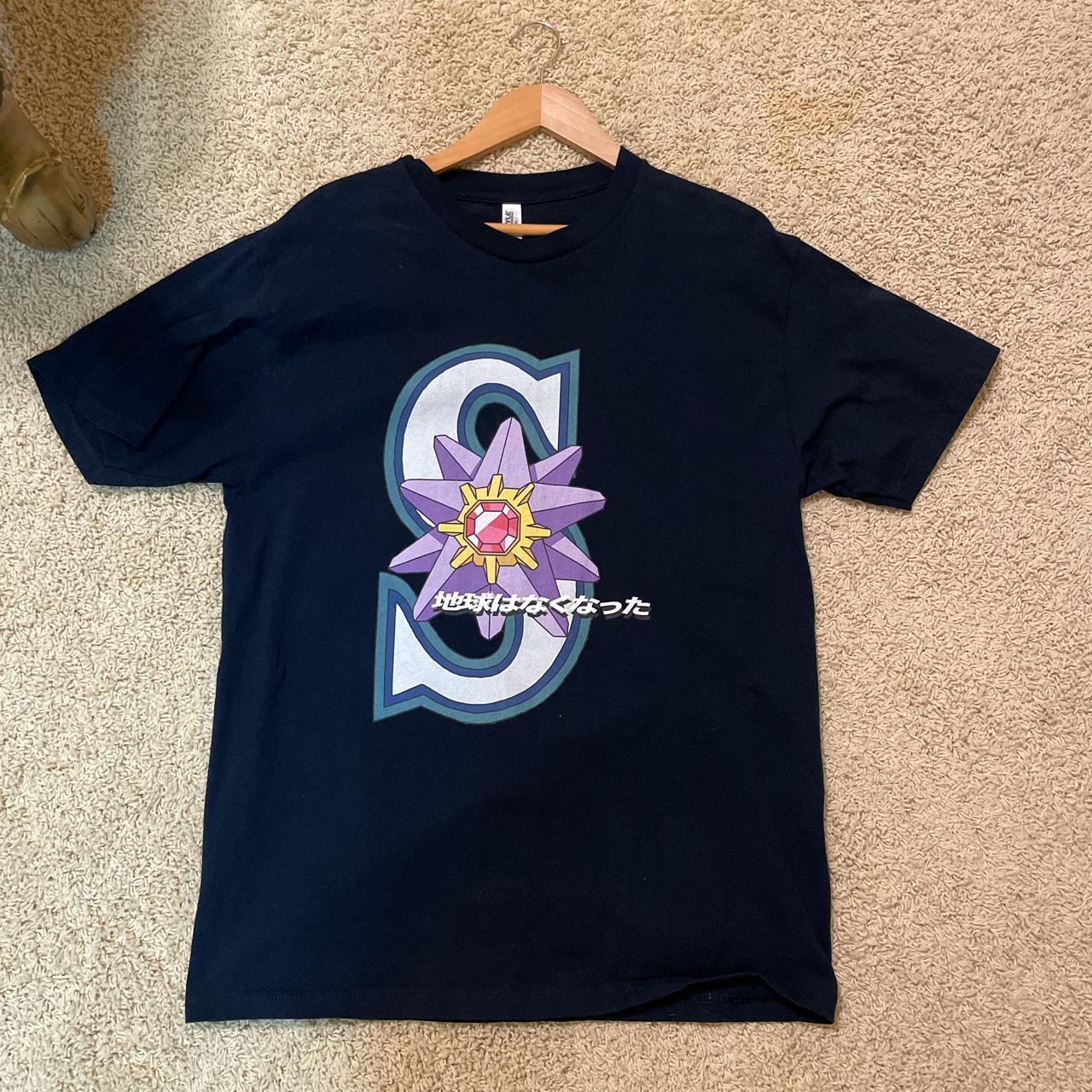 Seattle Mariners x Starmie Pokemon shirt size... | Depop
