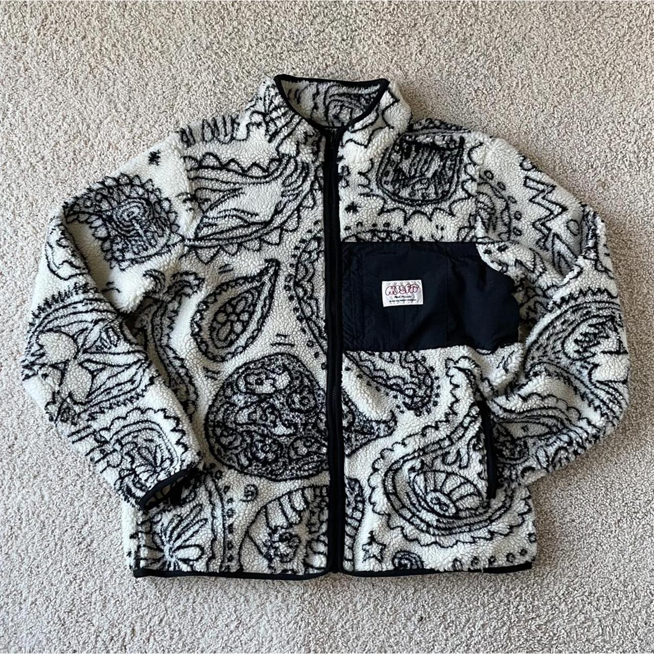 misfit mad minds sherpa fleece jacket *never worn - Depop