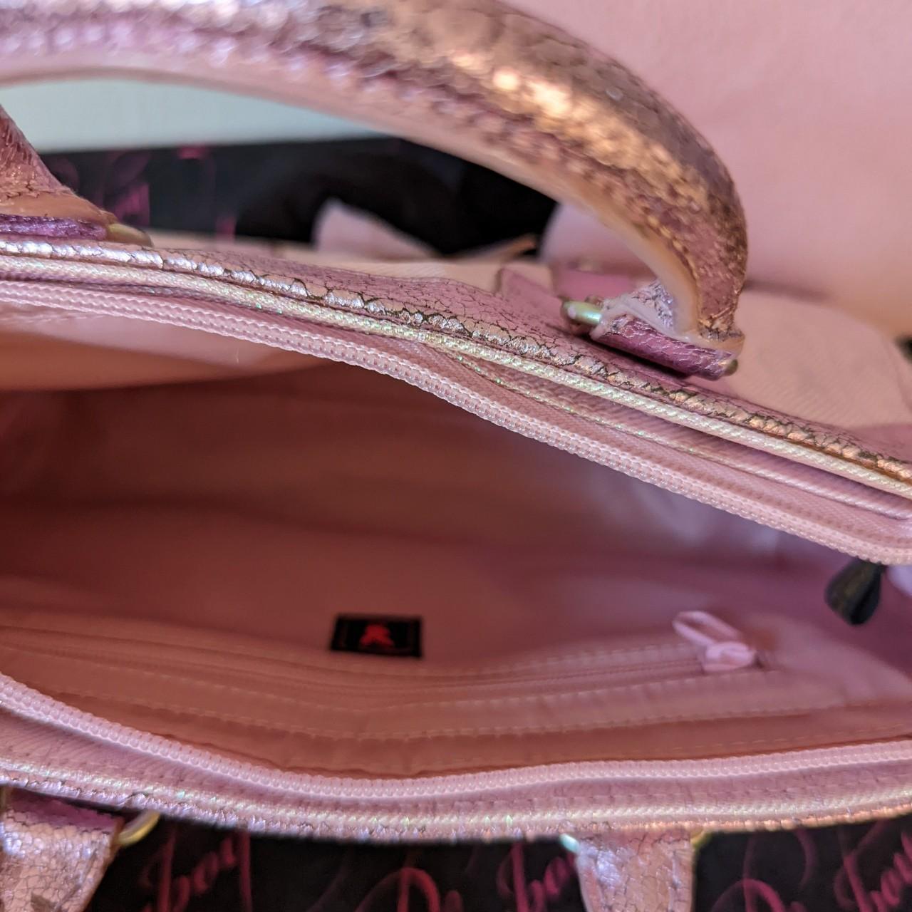 playboy pink monogram purse 👛 about 9 in the cross,... - Depop