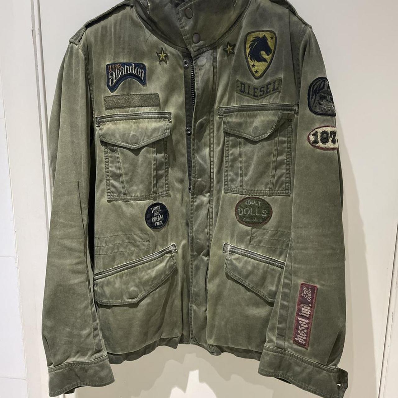Diesel field jacket In excellent condition, worn 5... - Depop