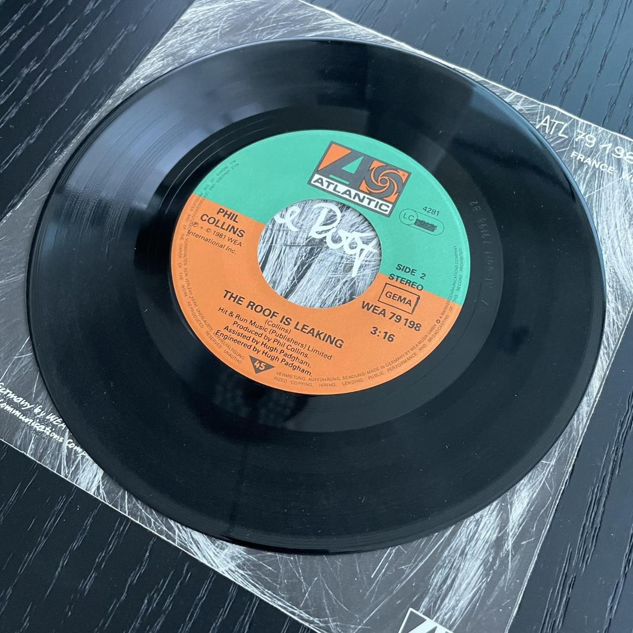 PHIL COLLINS - 1981 vintage vinyl 7” single “IN THE... - Depop