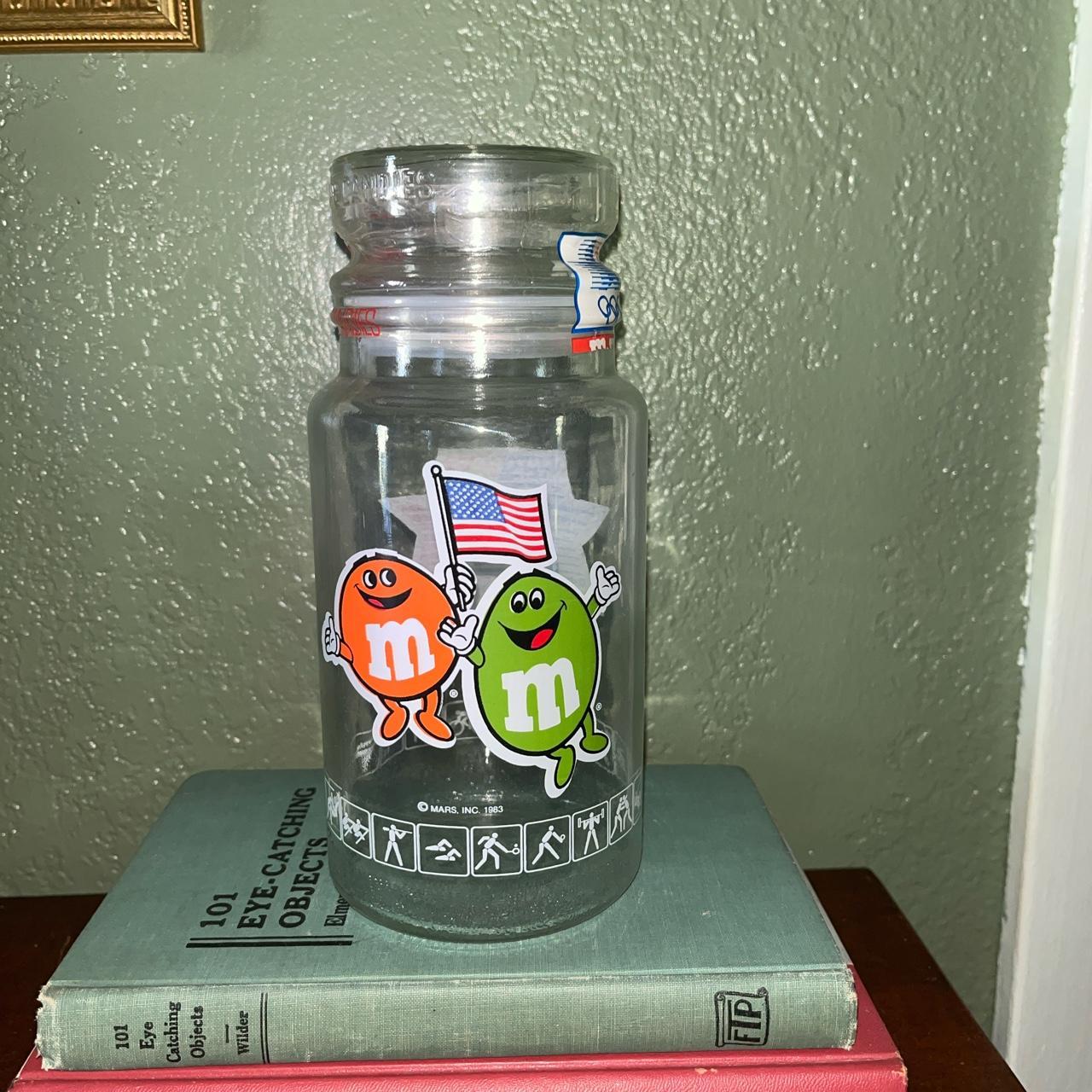 Vintage M & M Candy Jar 1983 Los Angeles 23rd... - Depop